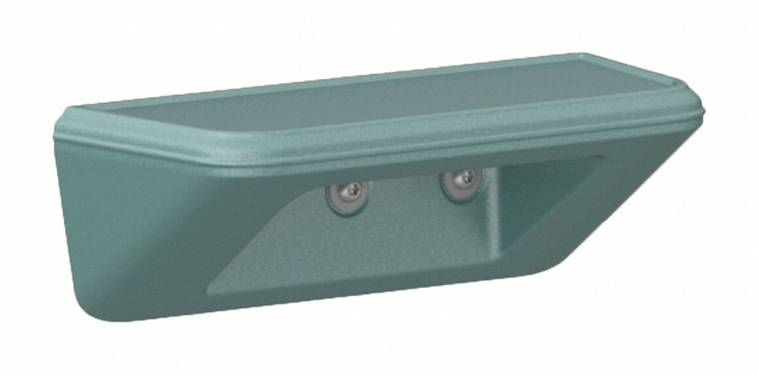 CORTECH, Aqua, 5 in Overall Ht, Shelf/Step - 783EC2|7600AQ - Grainger