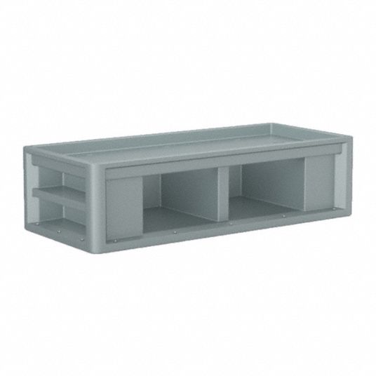 CORTECH, Gray, 81 in Overall Lg, Institutional Bed - 783EH3|7601GY ...