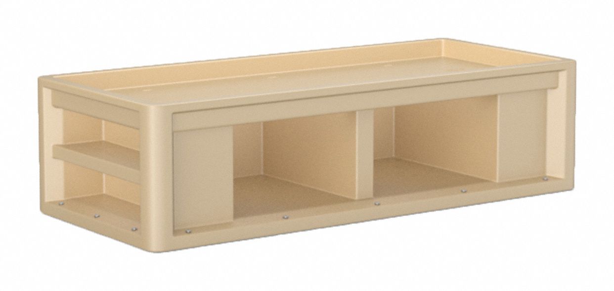 CORTECH, Sand, 81 in Overall Lg, Institutional Bed - 783EH4|7601SD ...