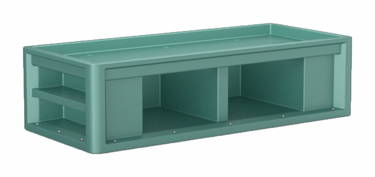 CORTECH, Aqua, 81 in Overall Lg, Institutional Bed - 783EH5|7601AQ ...