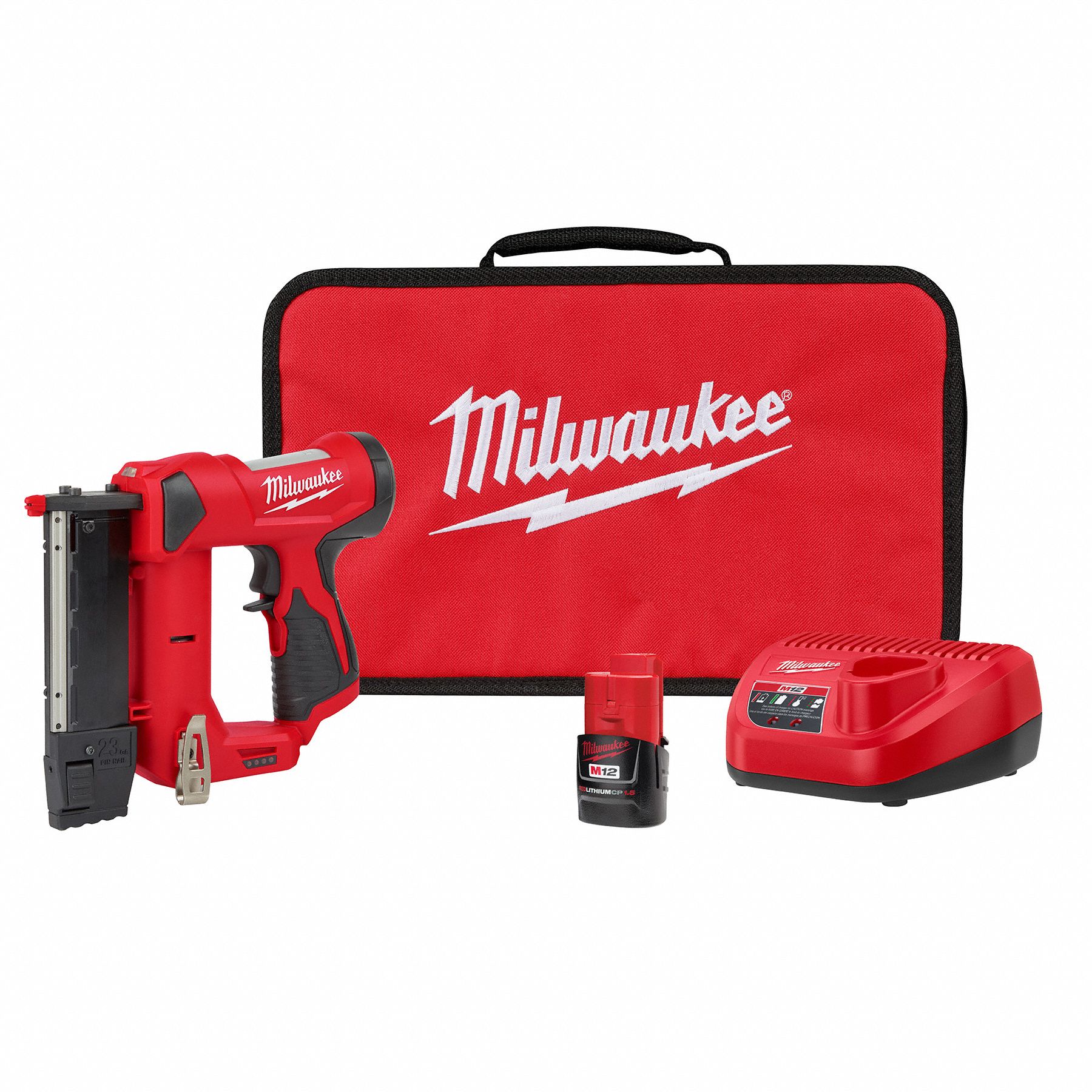 MILWAUKEE, Pin, Sequential, Nail Gun Kit - 783FV0|2540-21 - Grainger