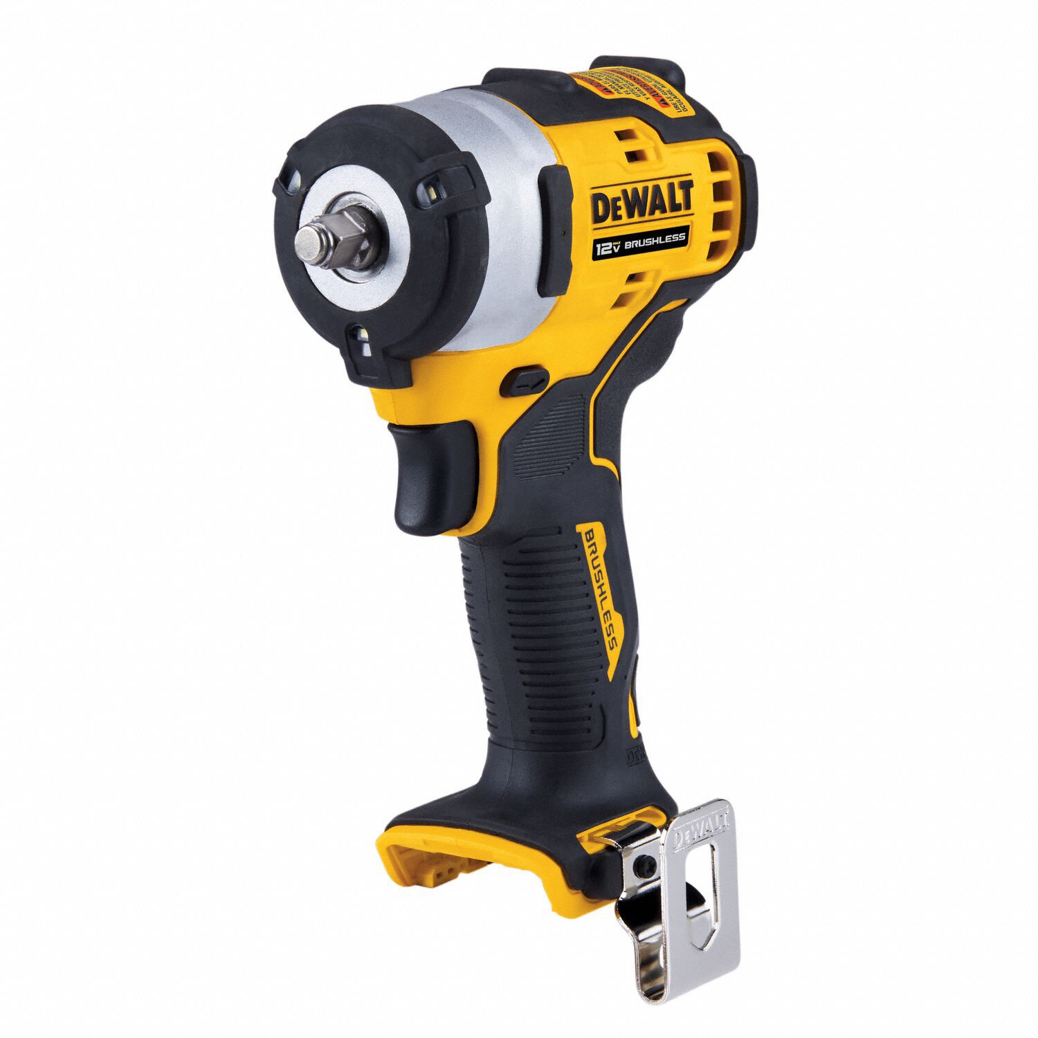 DEWALT, 3/8 in Drive Size, 250 ft-lb Fastening Torque, Impact Wrench ...
