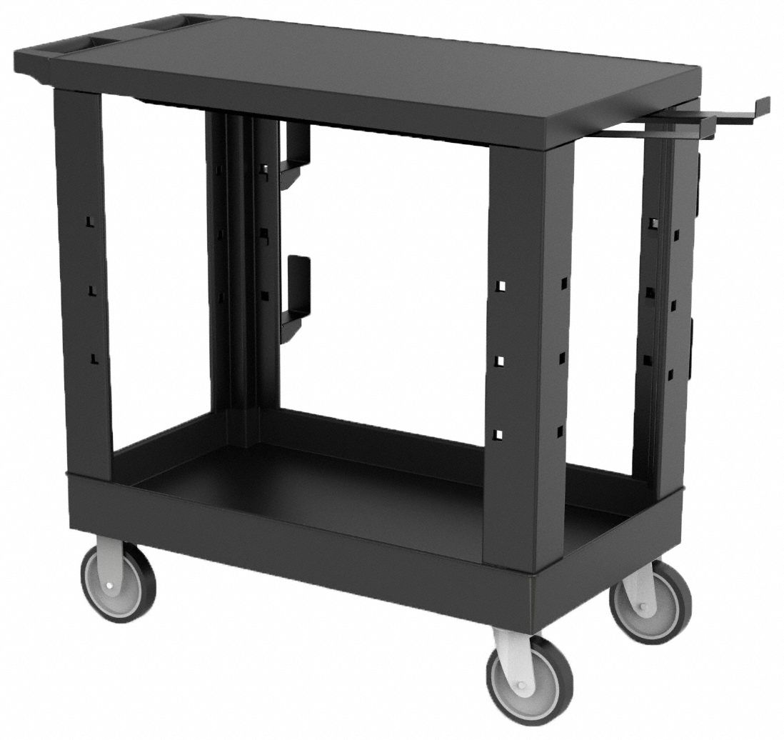 LUXOR, 600 lb Load Capacity, 32 in x 18 in, Tuffy Utility Cart,w ...