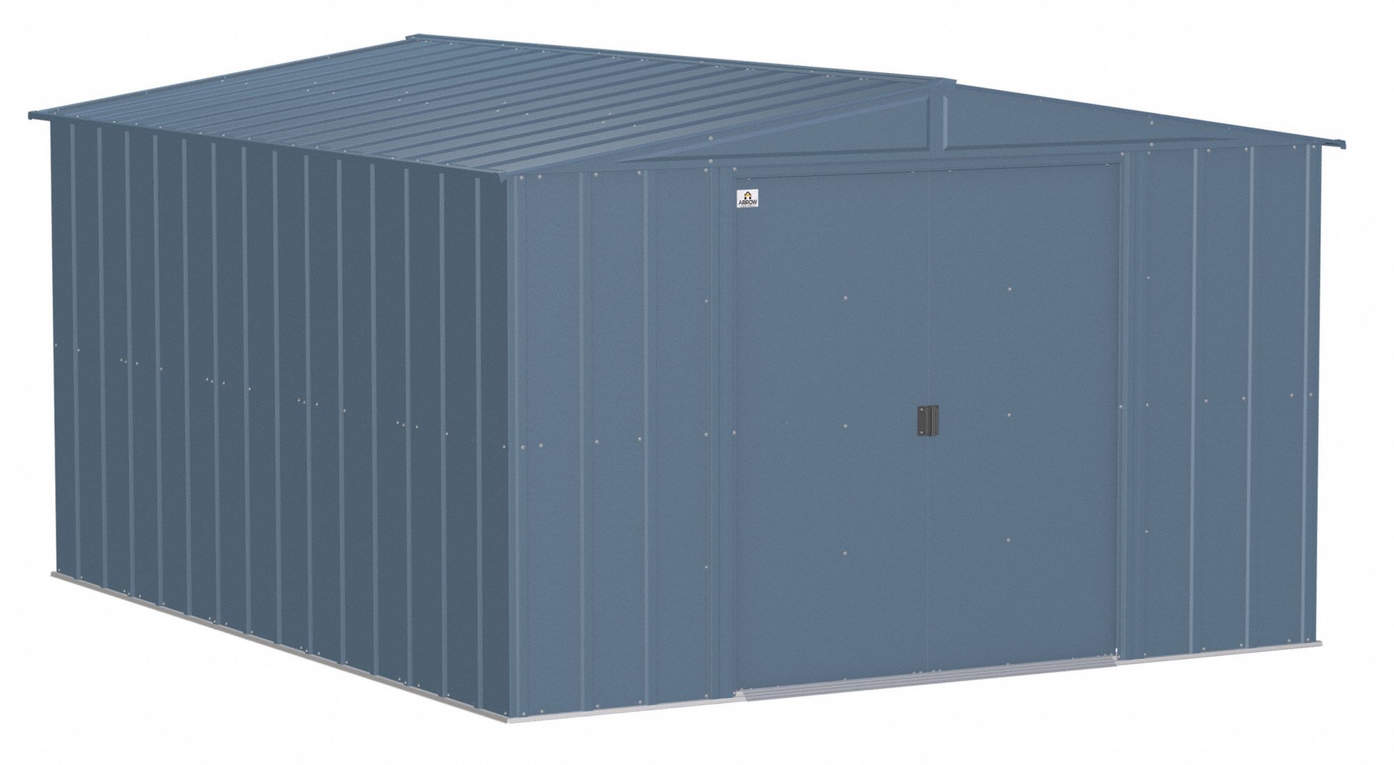 123 in W x 146 in D x 76 in H, 674 cu ft, Storage Shed - 783W64 ...