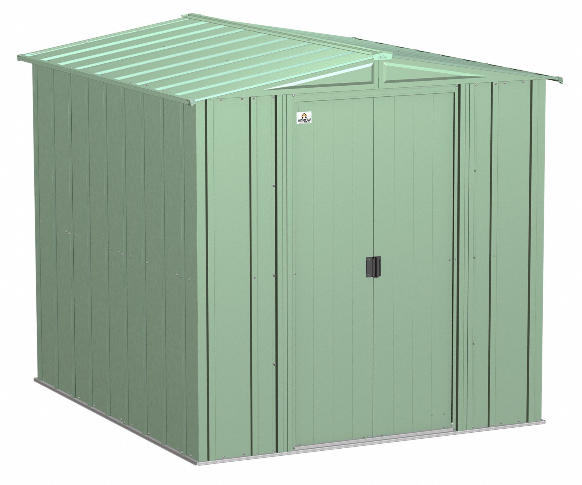 76 in W x 84 in D x 73 in H, 221 cu ft, Storage Shed - 783W68|CLG67SG ...