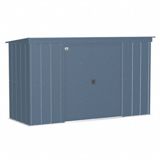 123.5 in x 47 in x 70.8 in, 197 cu ft Capacity, Shed - 783W71|CLP104BG ...