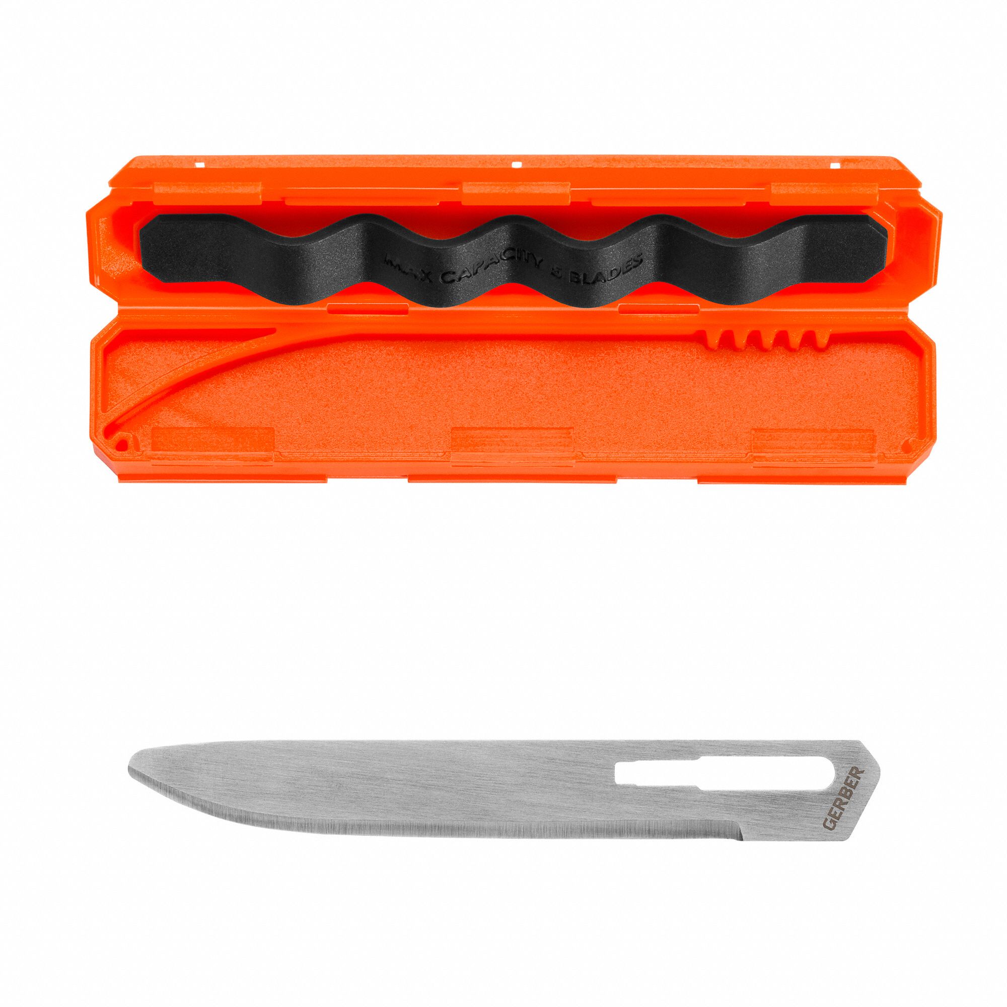 GERBER, Straight, 3 1/2 in Overall Lg, Fixed Blade Knife - 783WF5|31 ...