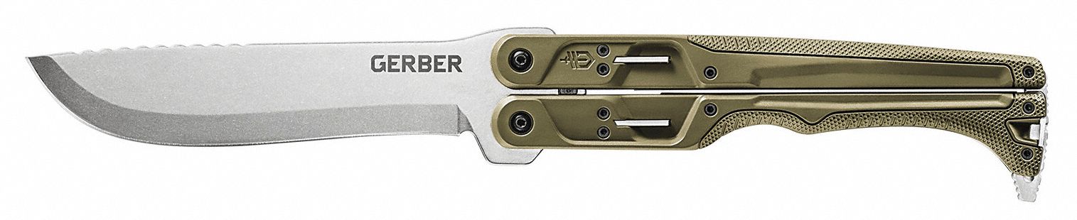 GERBER, 7 in Blade Lg, 8 1/4 in Closed Lg, Folding Knife - 783WH7|30 ...