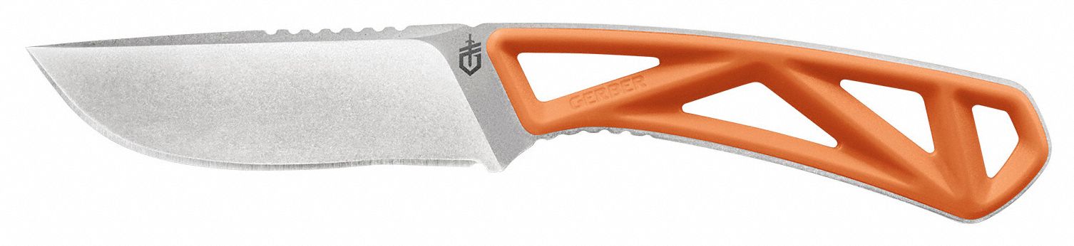 GERBER, Straight, 8 1/2 in Overall Lg, Fixed Blade Knife - 783WJ0|31 ...