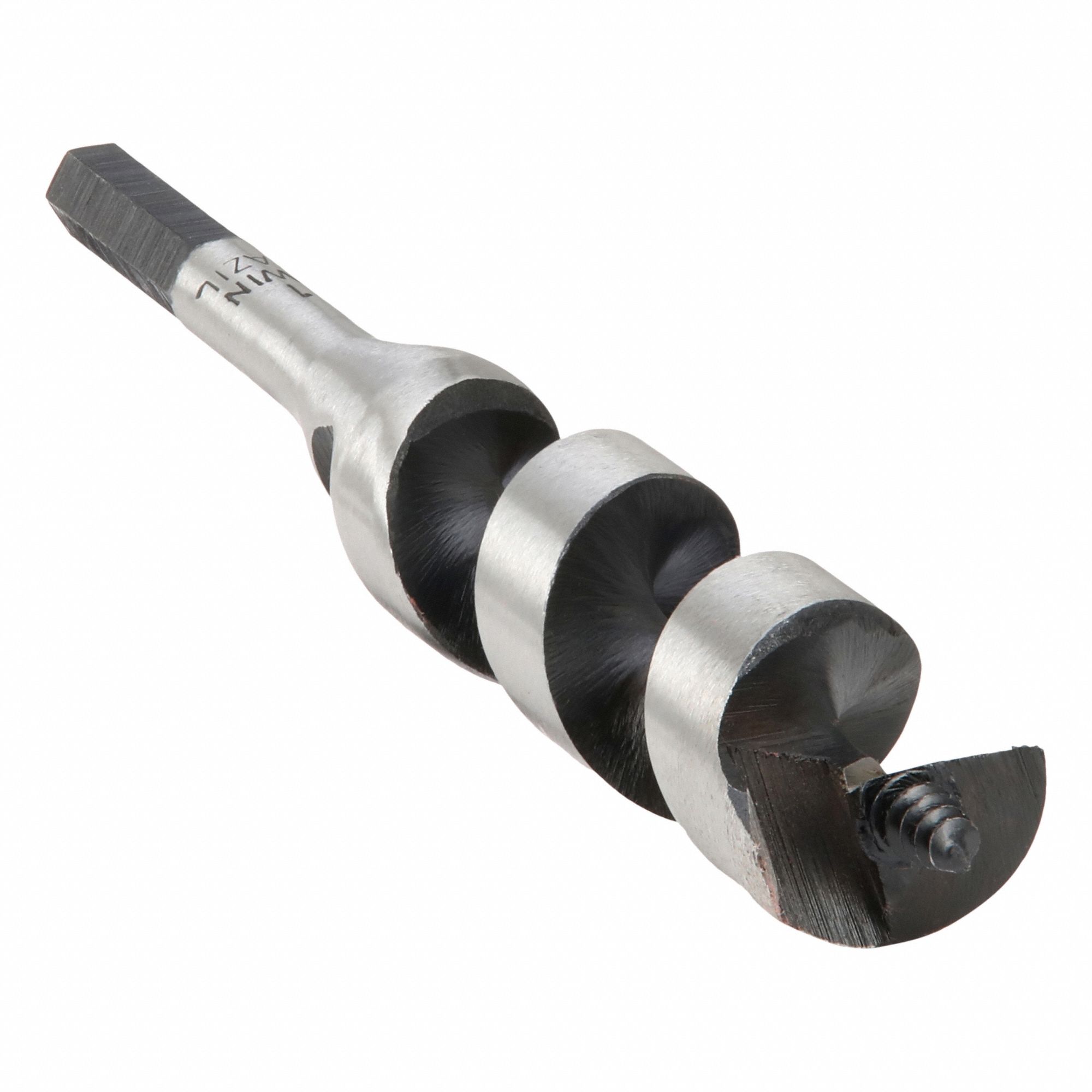 IRWIN, 1 in Drill Bit Size, 7 1/2 in Overall Lg, Auger Bits - 783YW9 ...