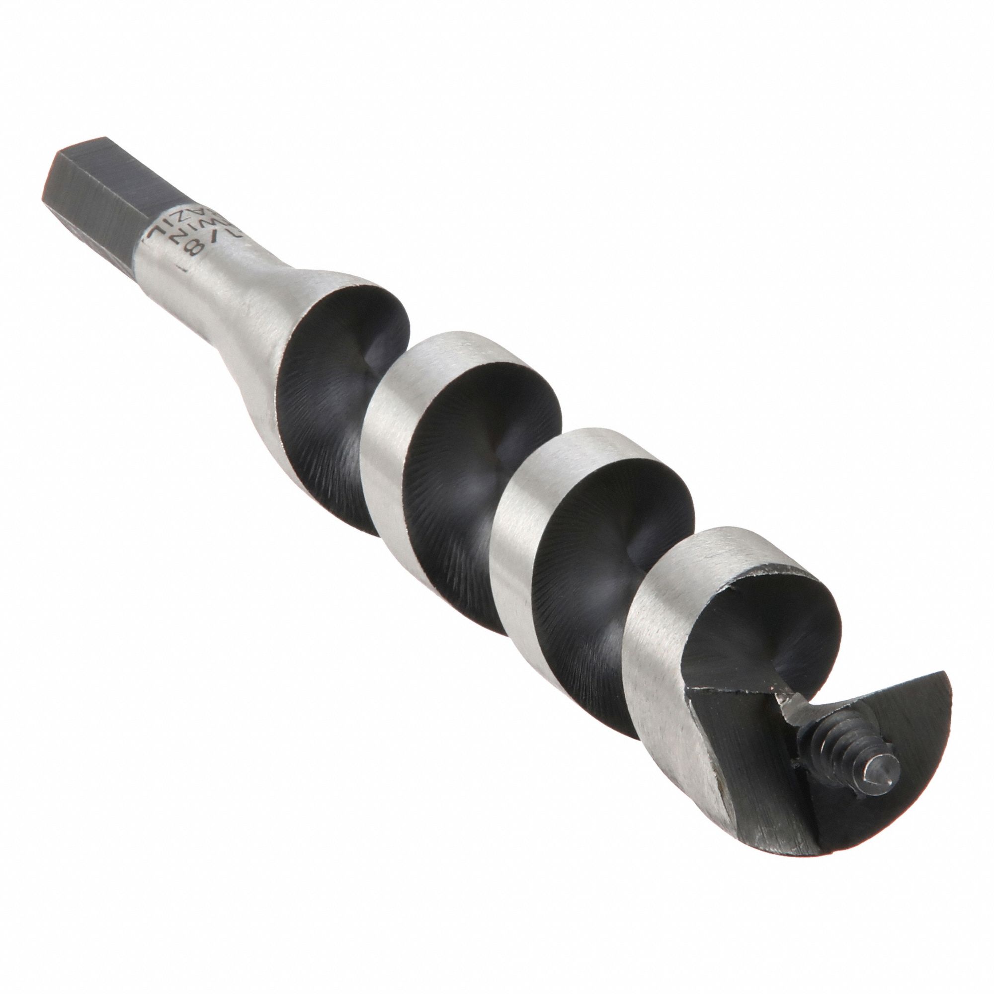 IRWIN, 1 1/8 in Drill Bit Size, 7 1/2 in Overall Lg, Auger Bits ...