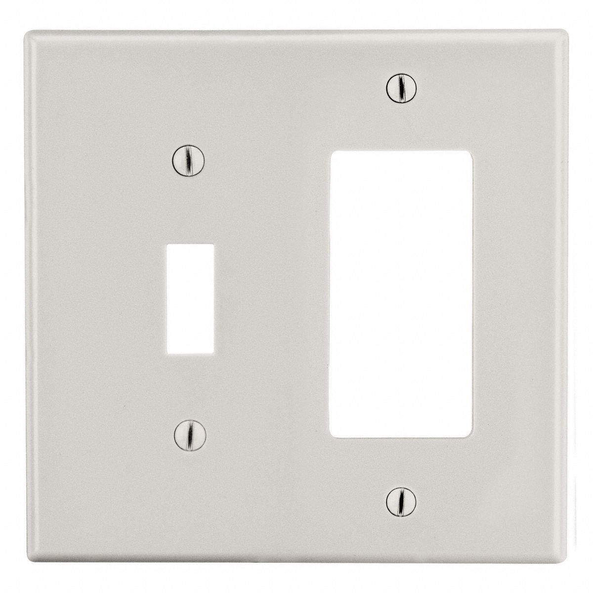 Toggle, Plastic, Rocker Wall Plate - 784FE8|P126LA - Grainger