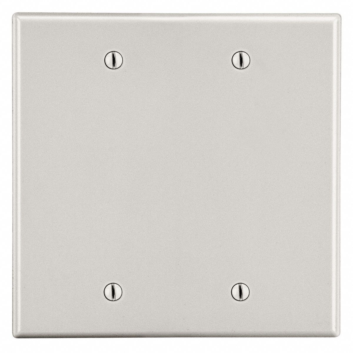 Blank, Plastic, Blank Wall Plate - 784FF4|P23LA - Grainger