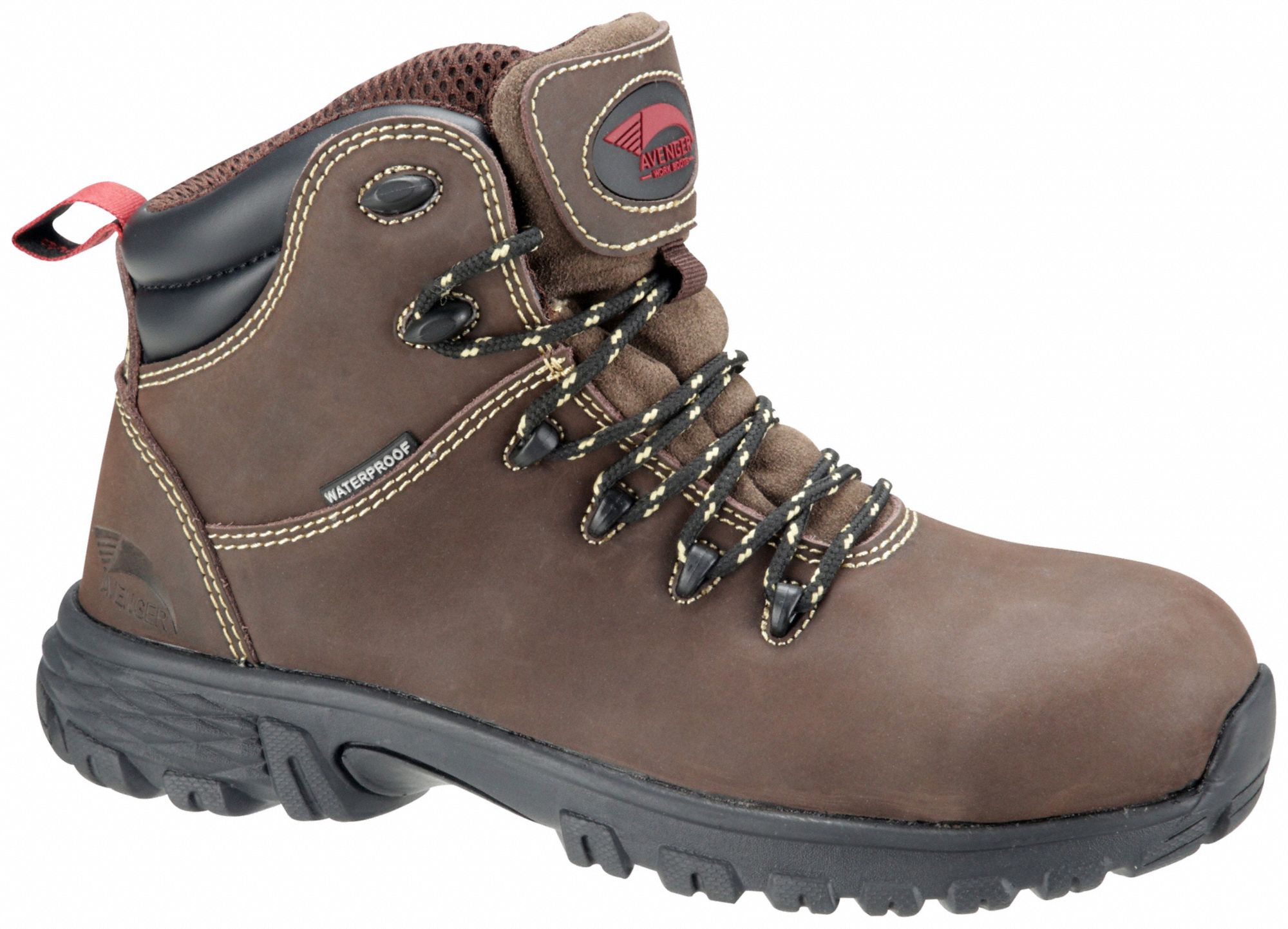 AVENGER SAFETY FOOTWEAR, Oil-Resistant Sole/Static Dissipative (SD), W ...