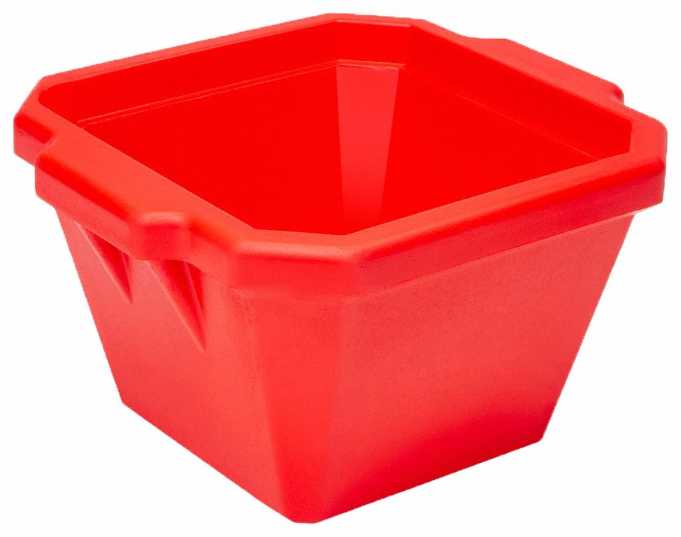 1 L Capacity, Rectangular, Ice Bucket with Lid - 784GK3|455021R - Grainger