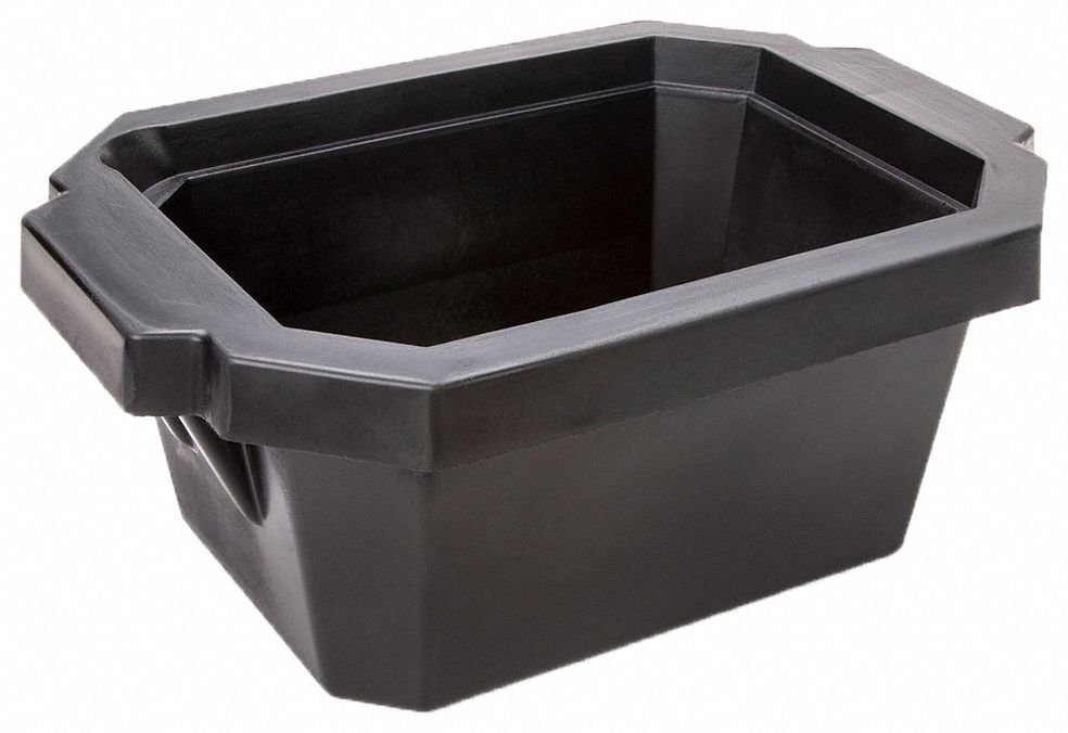 4 L Capacity, Rectangular, Ice Bucket with Lid - 784GK6|455023K - Grainger