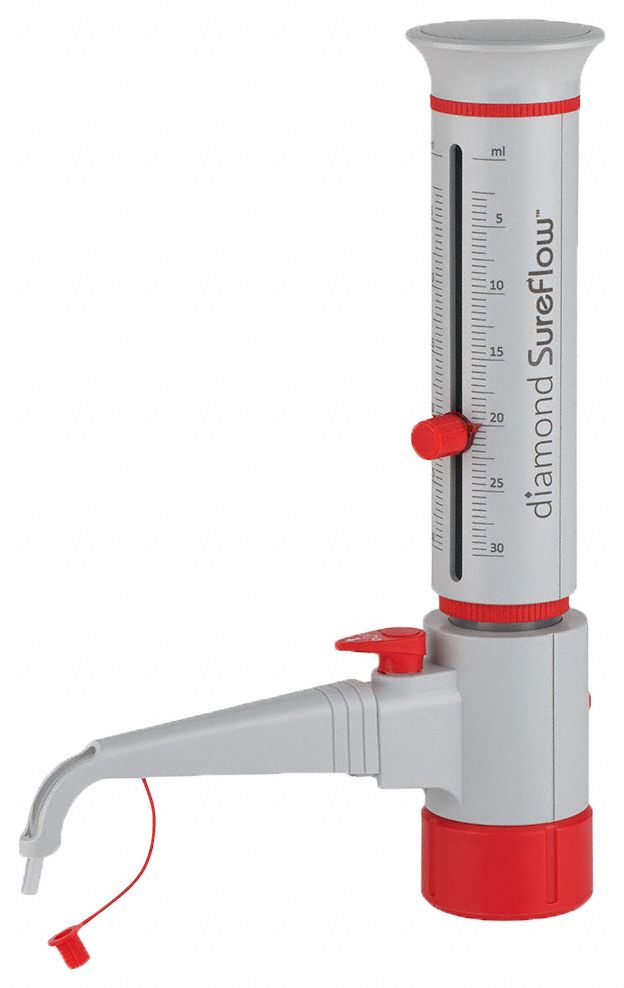 GLOBE SCIENTIFIC, 30 mL Capacity - mL, 0.5 mL Graduation Increments ...