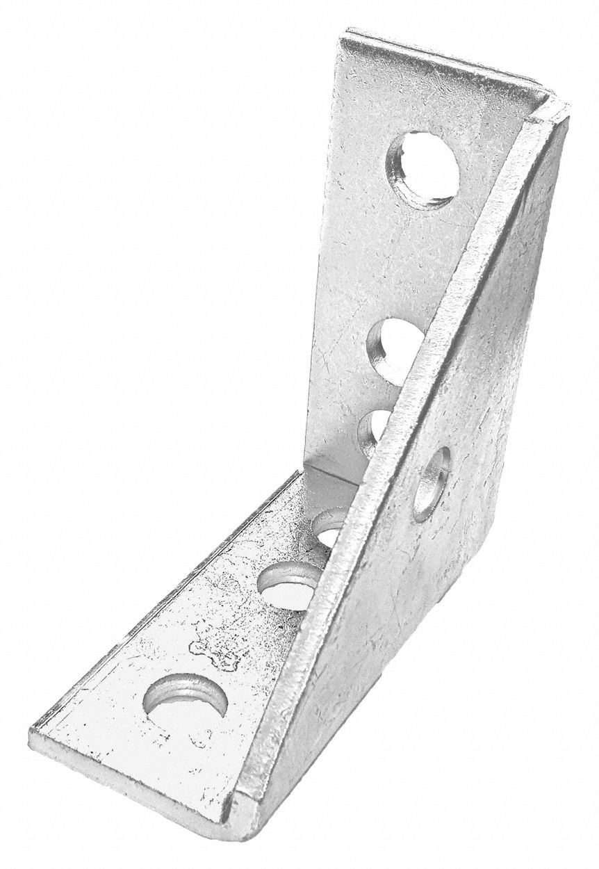 Steel, 0 in Conduit Trade Size, Strut Channel Fitting - 784GW9|V327HDG ...