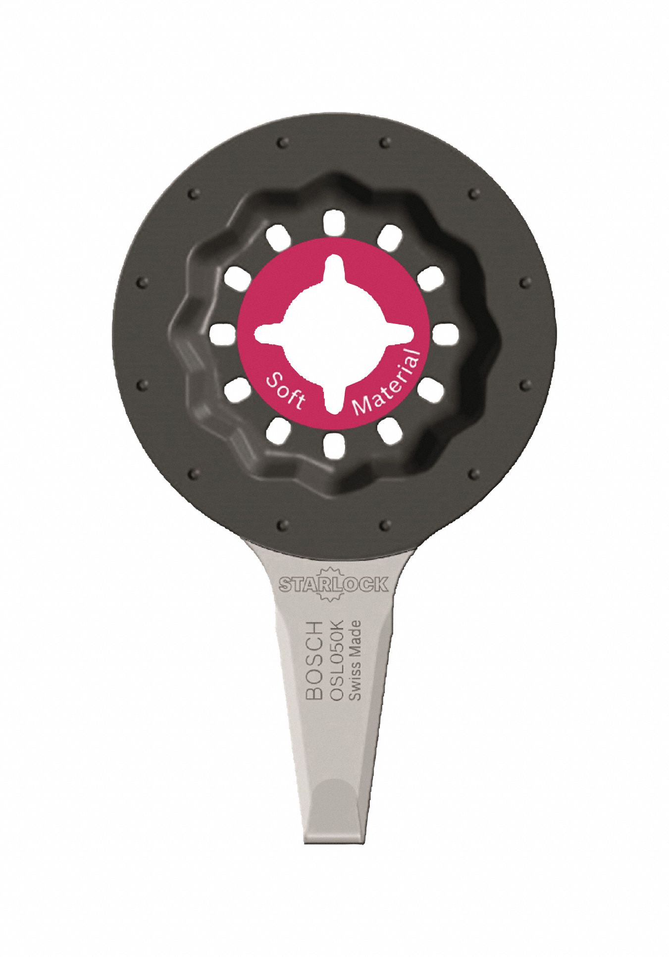 BOSCH, 1/2 in Blade Wd, 2 15/16 in Blade Lg, Oscillating Scraper Blade ...