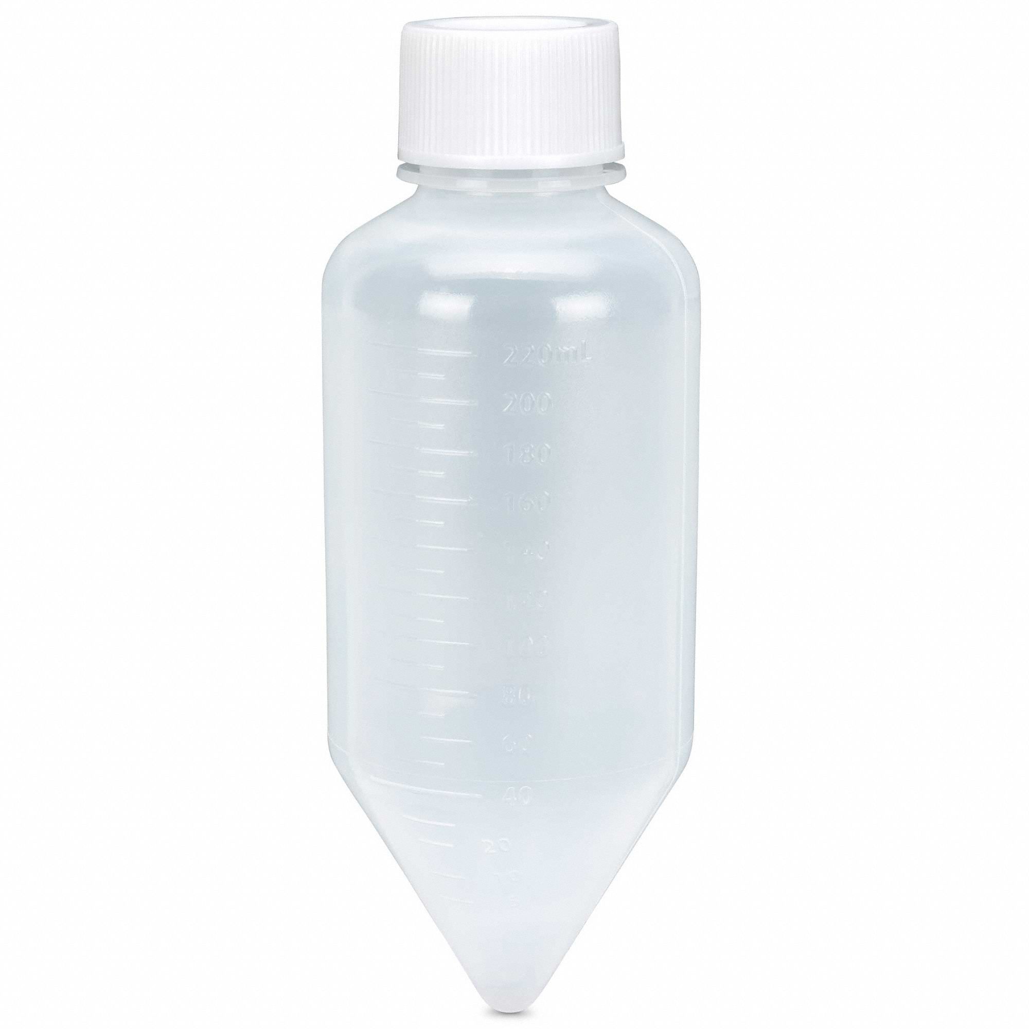 Polypropylene, 8.45 oz Capacity - oz, Large Volume Centrifuge Tubes ...