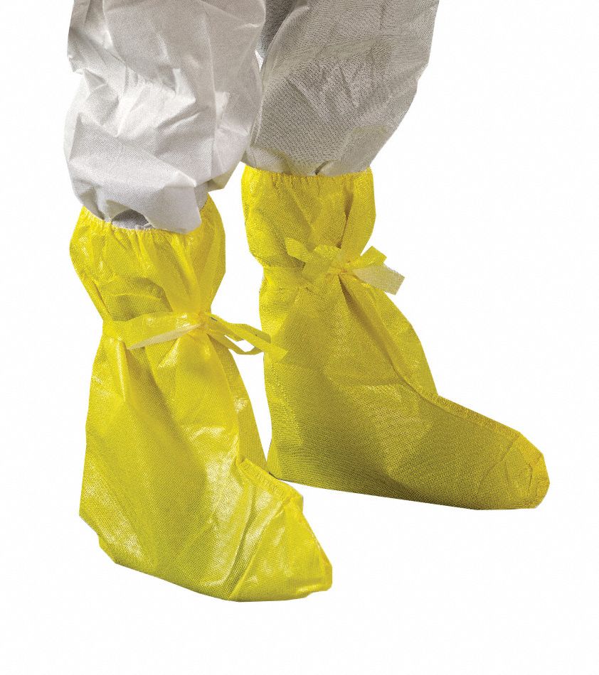 ALPHATEC, Non-Woven Laminate, Includes Slip Resistant Sole, Boot Covers ...