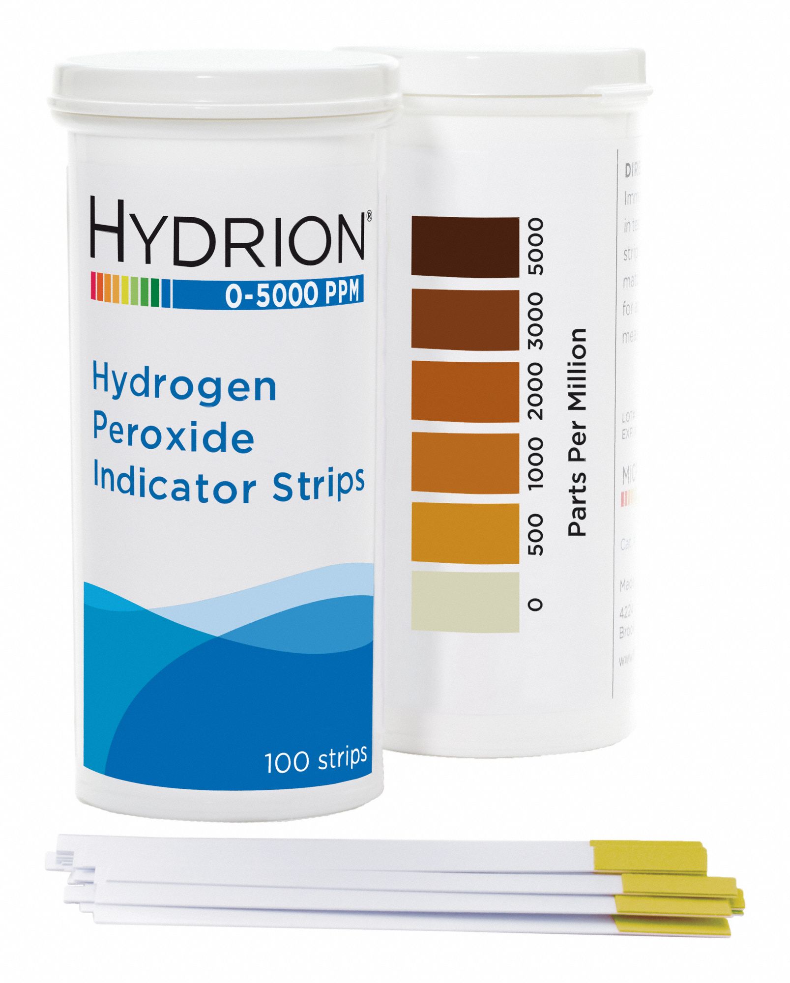 HYDRION, 0 to 5,000 ppm Hydrogen Peroxide, Hydrogen Peroxide, Test ...