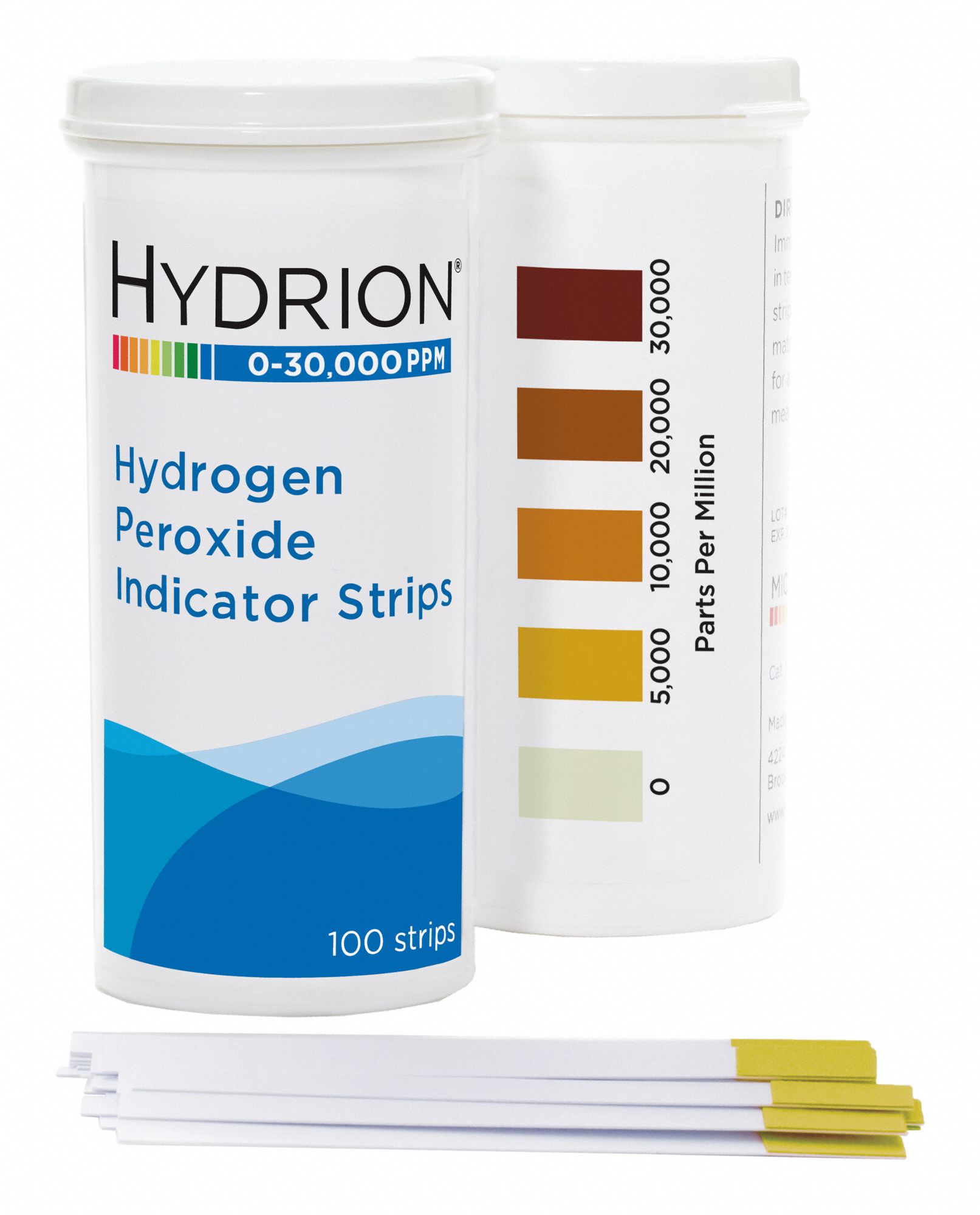 HYDRION, 0 to 30,000 ppm Hydrogen Peroxide, Hydrogen Peroxide, Test ...