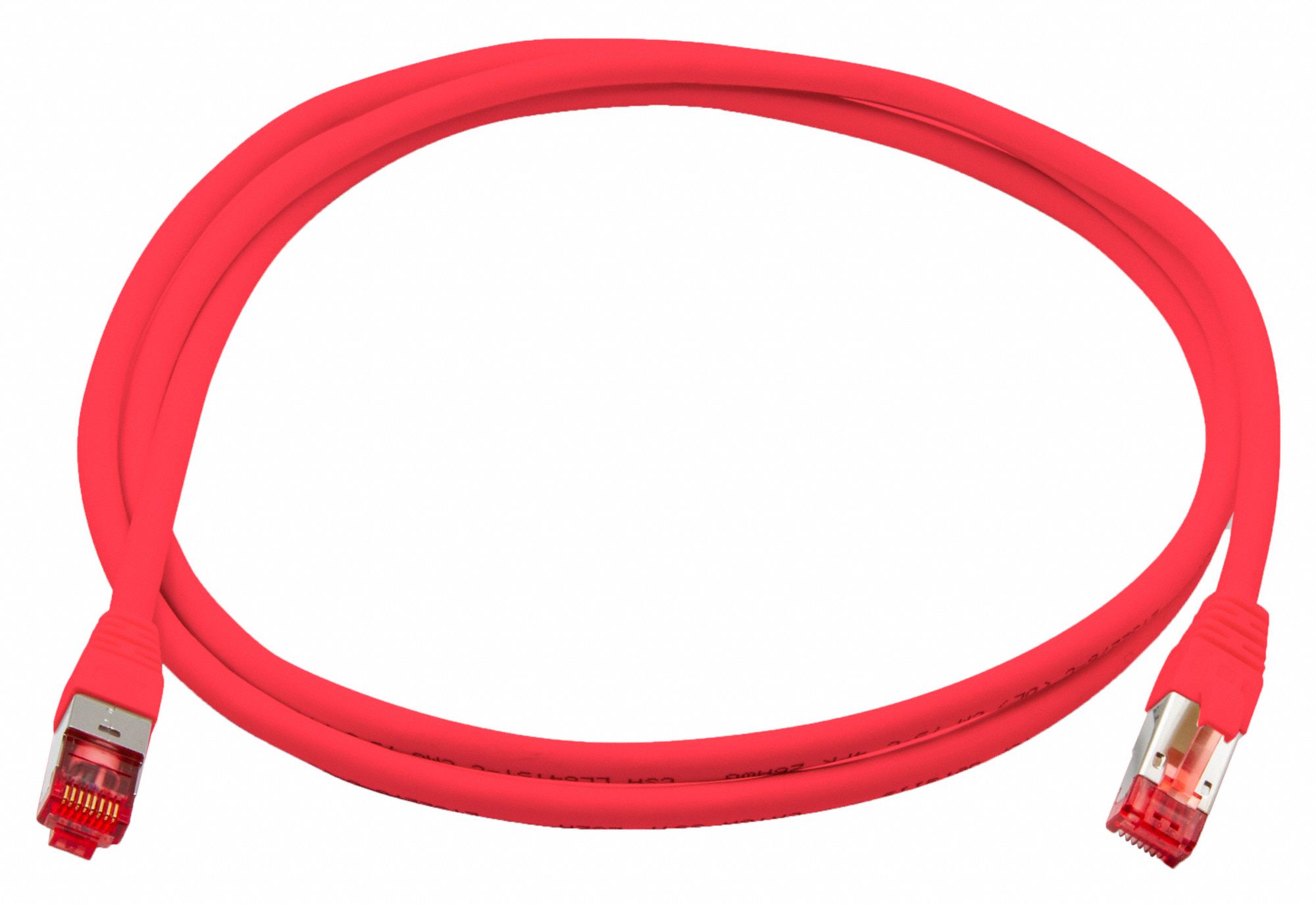 TRIPLETT, Shielded, Cat 6A, CAT6A 10GBPS, SSTP 26AWG Patch Cable, RED ...