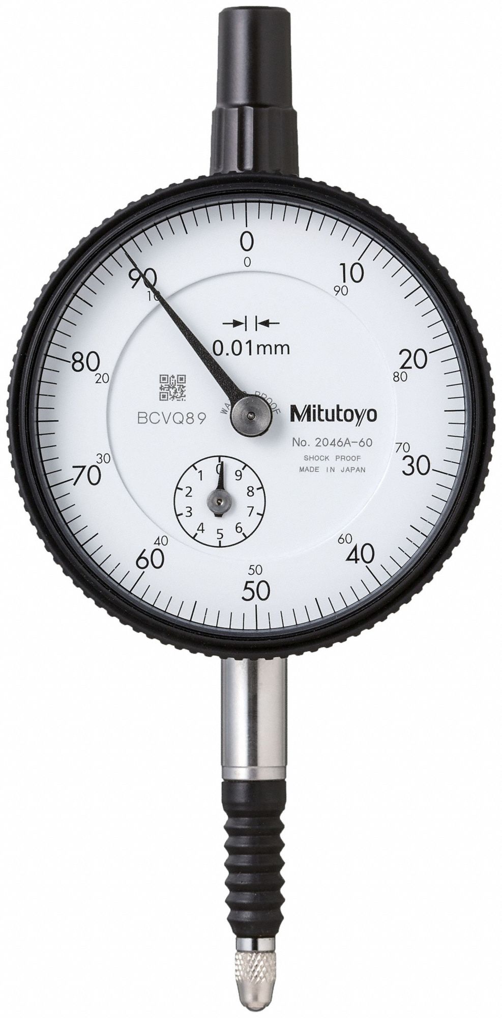 Mitutoyo 0 To 10 Mm Range Continuous Reading Dial Indicator 785th1