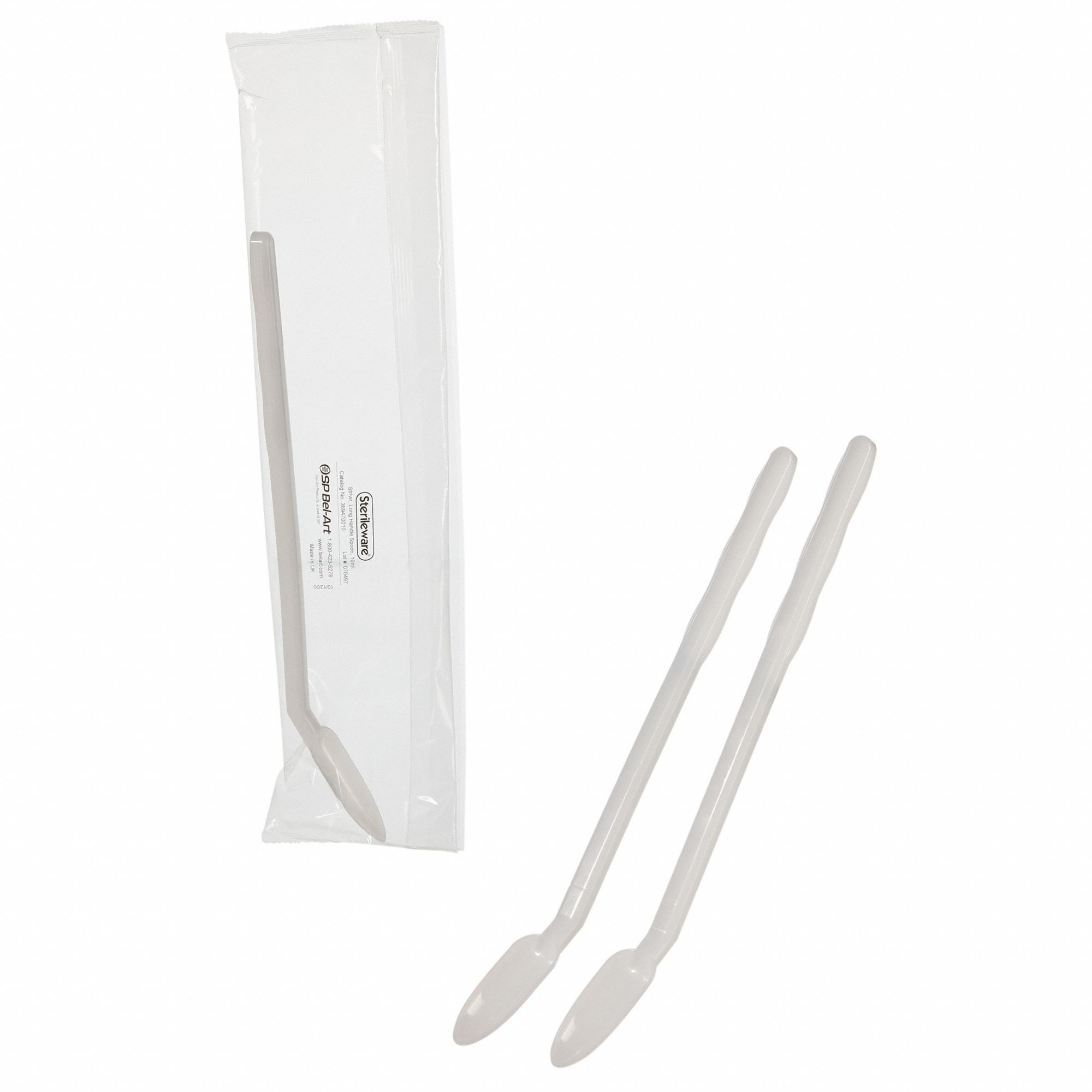 Sterile, Polyethylene, Sampling Spoon - 785TP9|F36947-0010 - Grainger