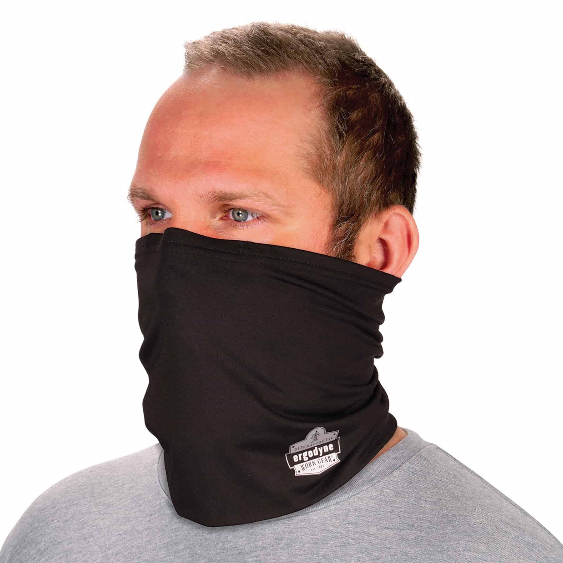 CHILL-ITS BY ERGODYNE, Black, L/XL, Cooling neck gaiter - 785U05|6489 ...