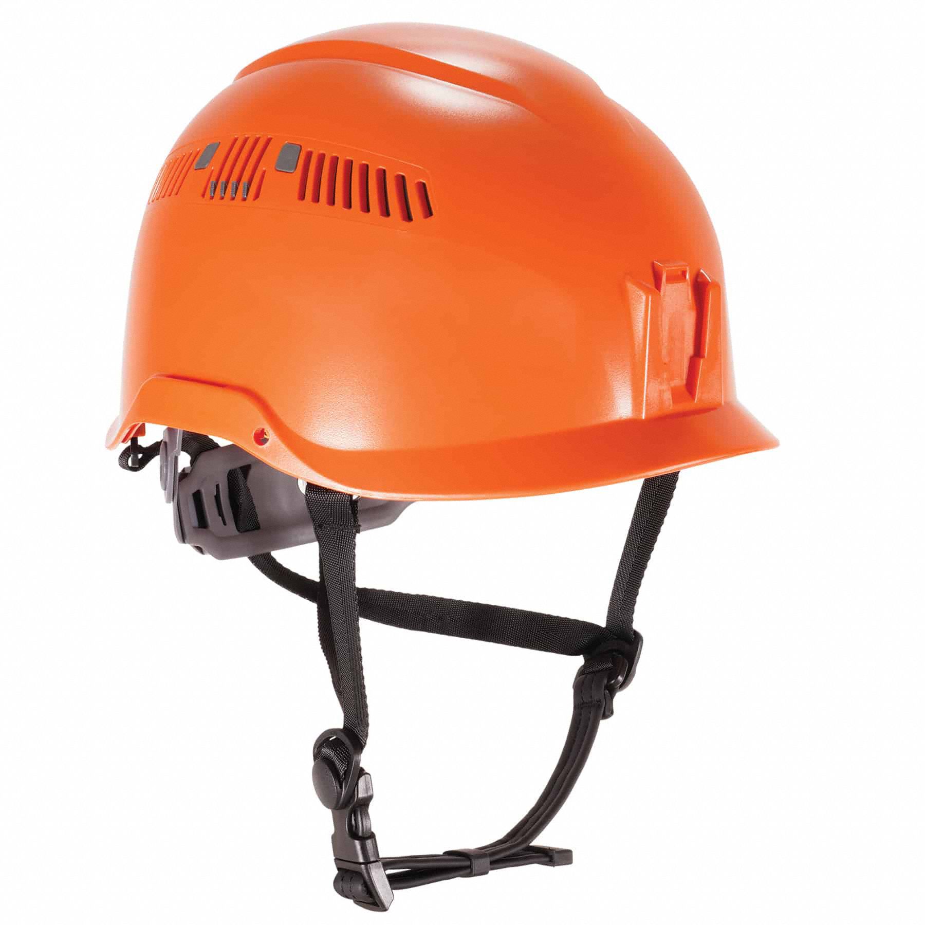 SKULLERZ BY ERGODYNE, Orange, No Graphics, Class C Safety Helmet ...