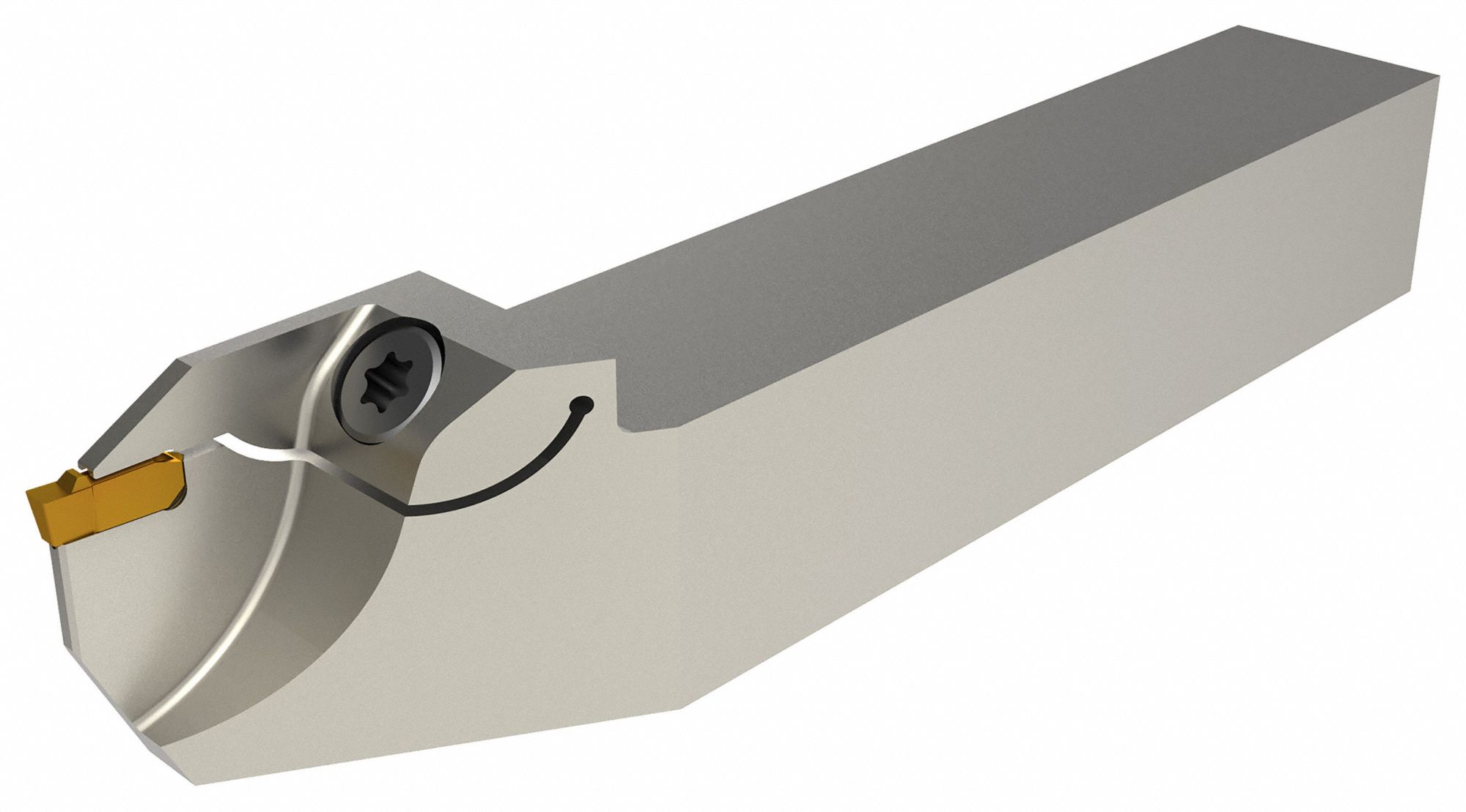 WIDIA, Left Hand, 20.00mm Shank Wd, Indexable Thread Turning Tool ...