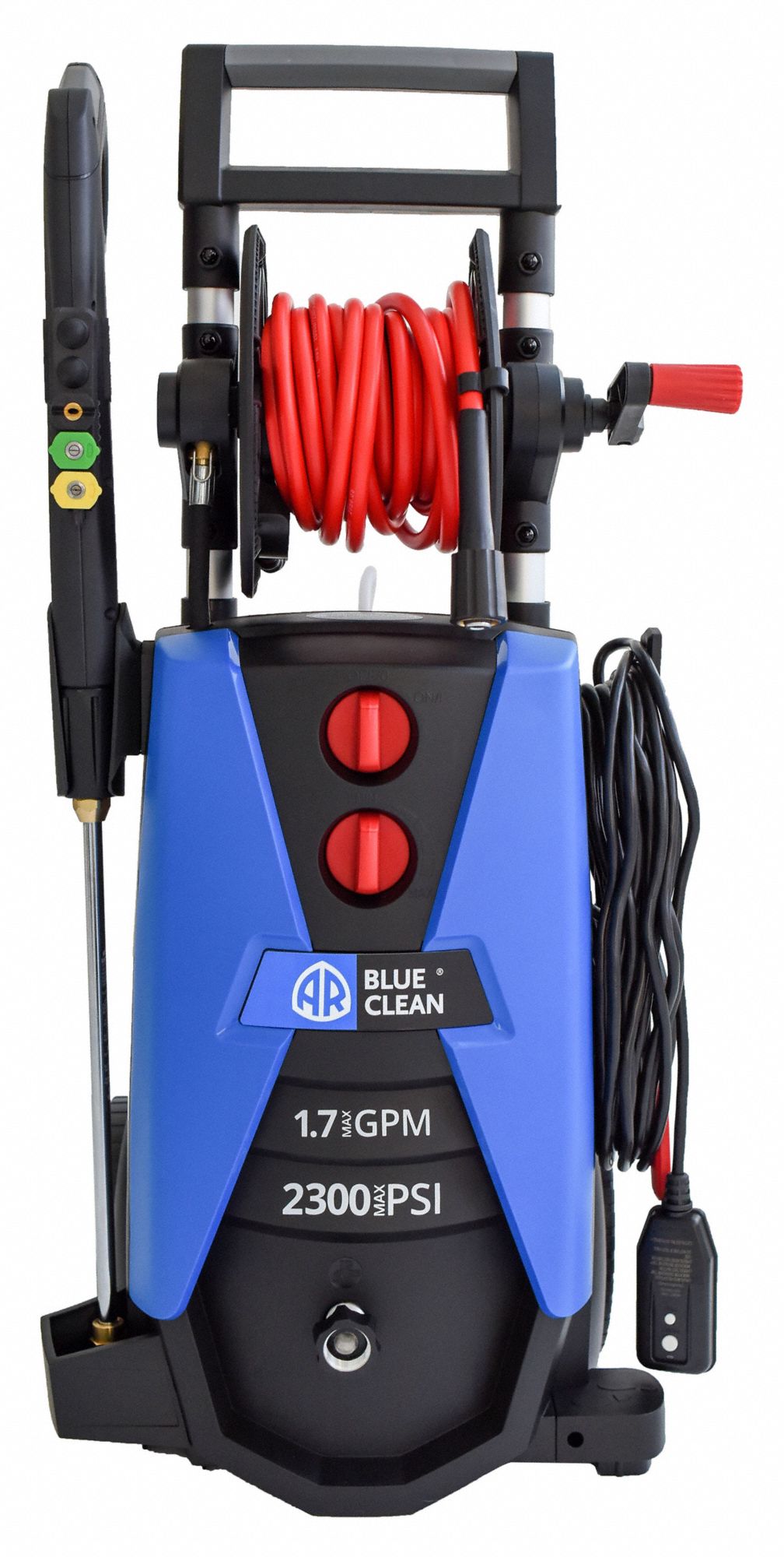 AR BLUE CLEAN, Cart, 2,300 psi, Electric Pressure Washer - 786A14 ...