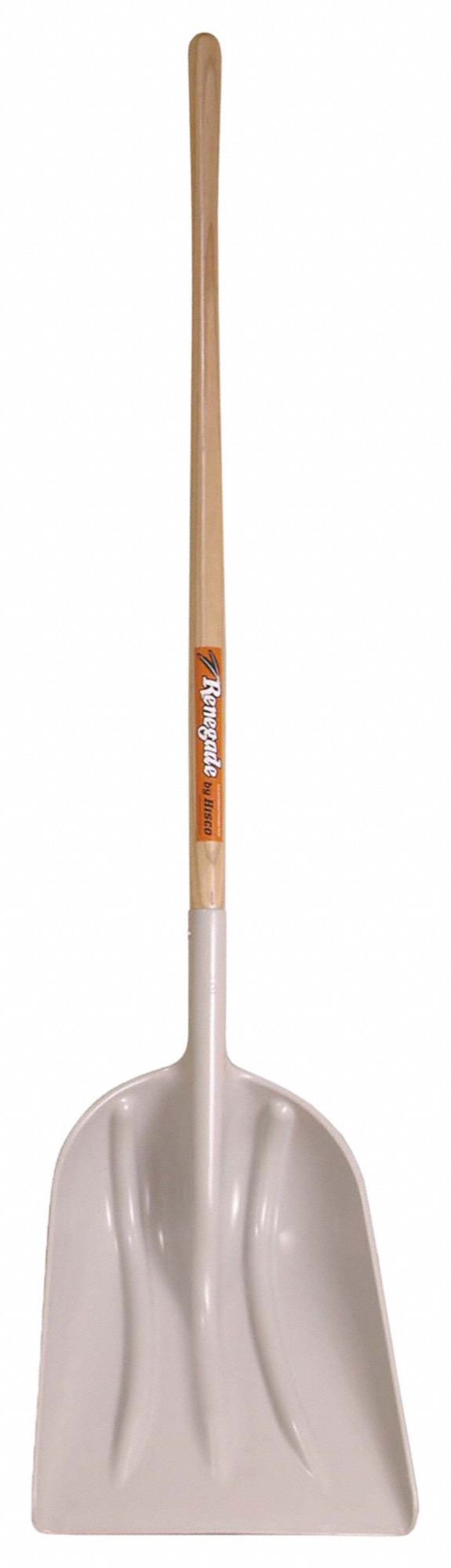 HISCO, 3 Ribs, Plastic, Scoop Shovels - 786EZ8|HINSS12L-W - Grainger