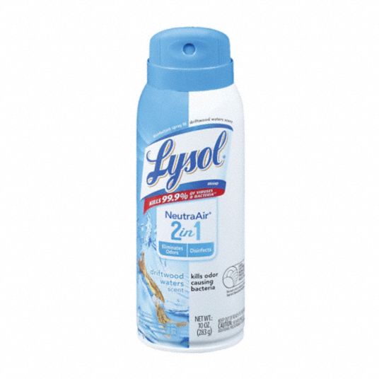 LYSOL, Aerosol Spray Can, 10 oz Container Size, Disinfectant Spray ...