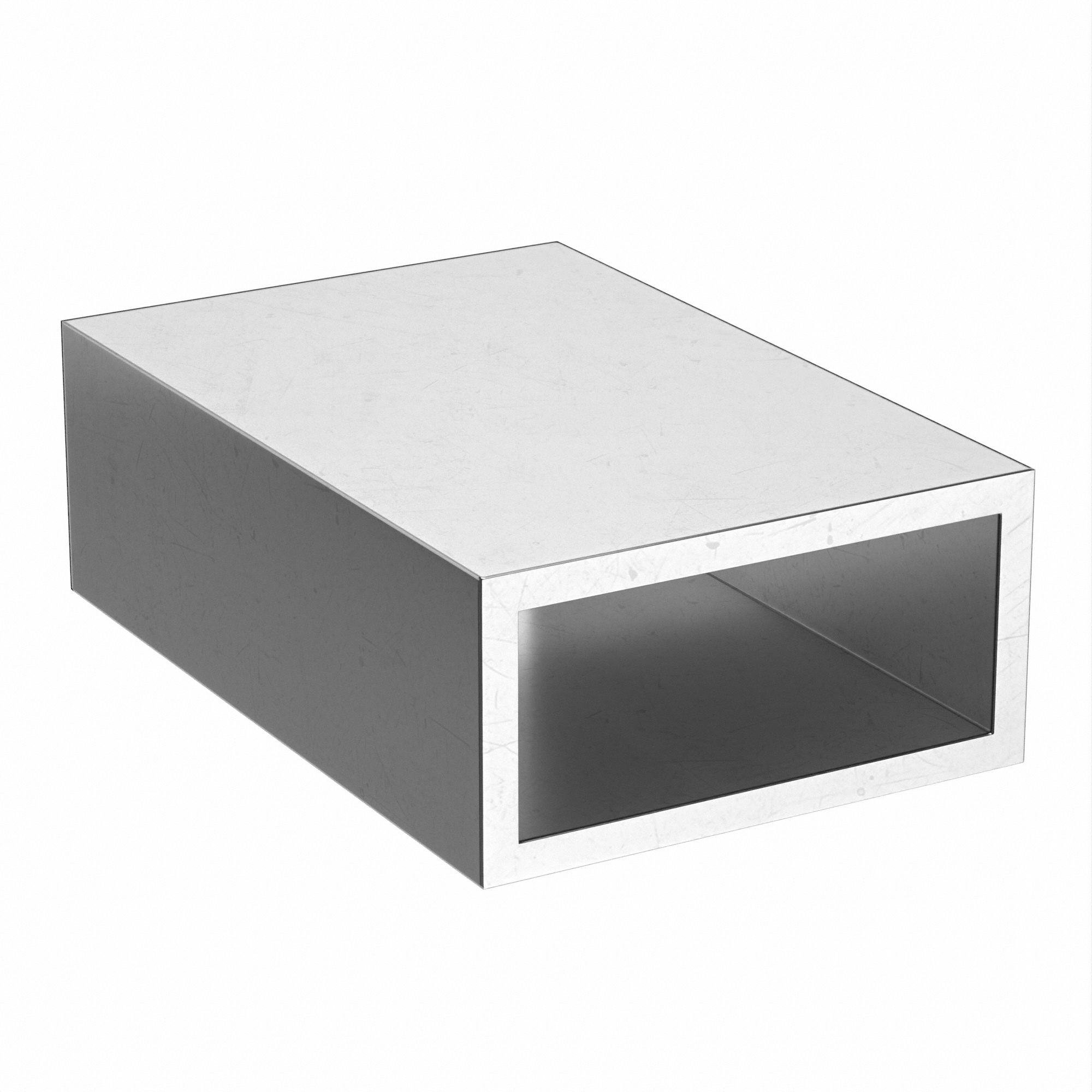 304, 6 in Overall Lg, Stainless Steel Rectangular Tube - 786GG2|17937_6 ...