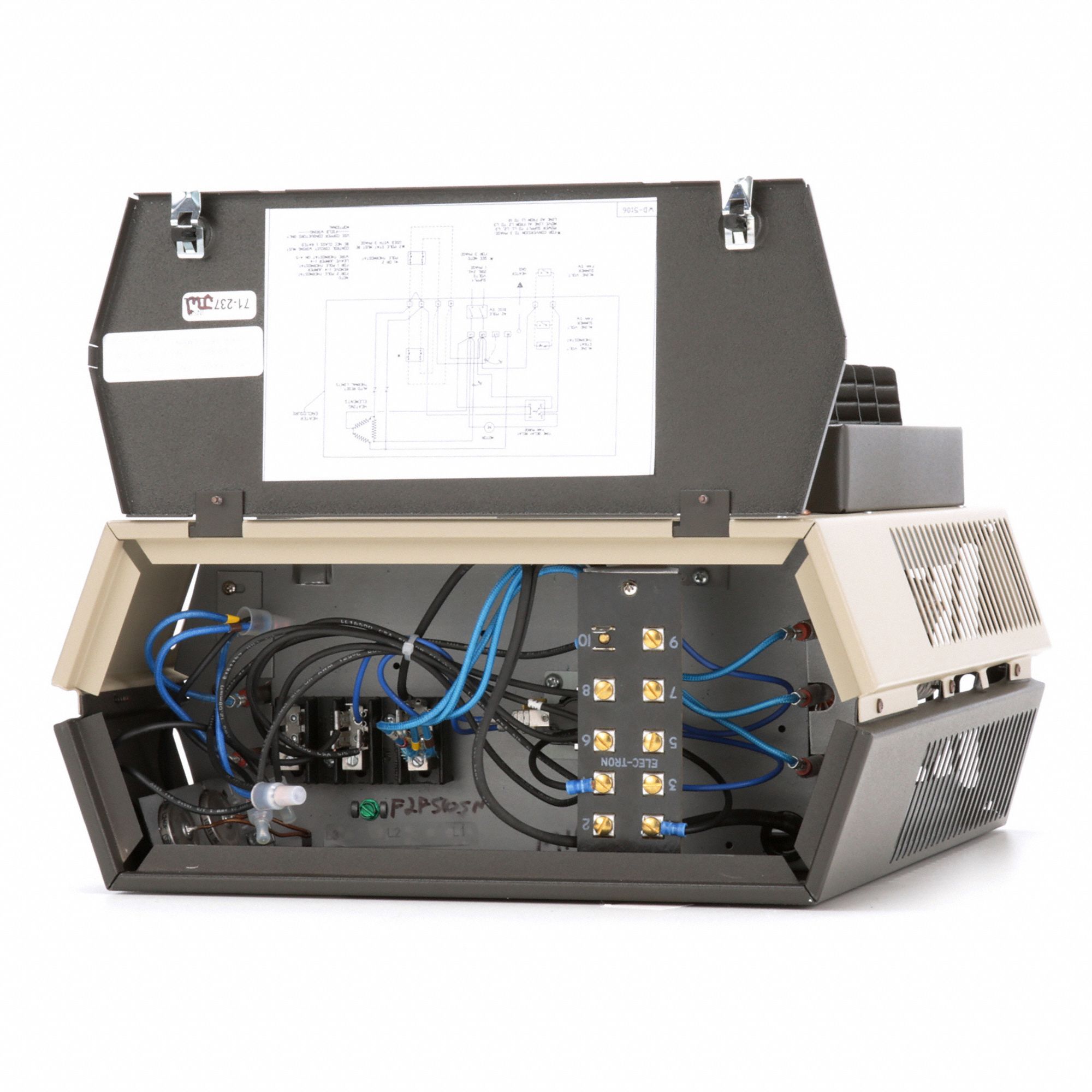 MARKEL PRODUCTS Fan Forced Electric Unit Heater: 5 kW Watt Output, 208 ...