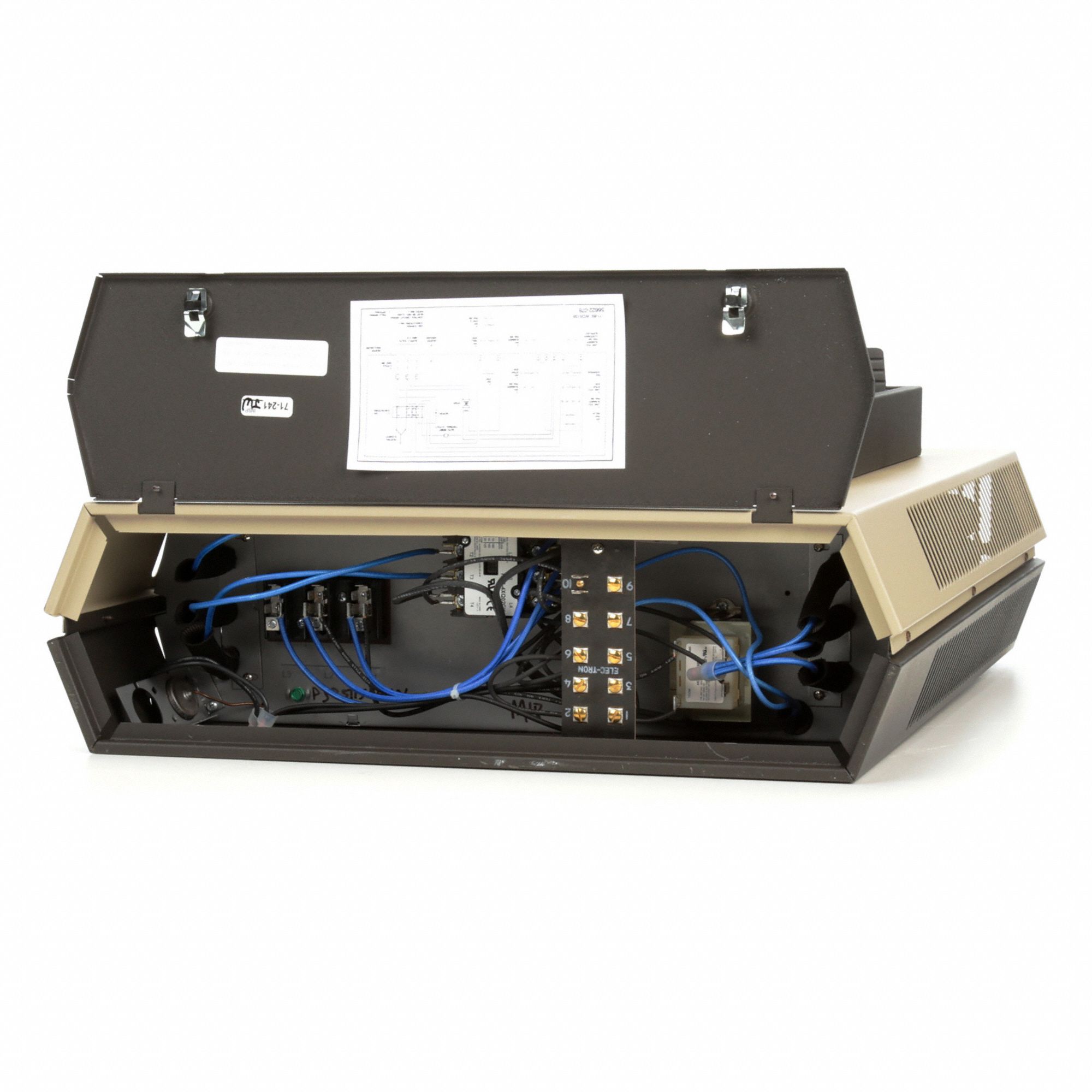 MARKEL PRODUCTS Fan Forced Electric Unit Heater: 480 V AC, 3-Phase, 51. ...