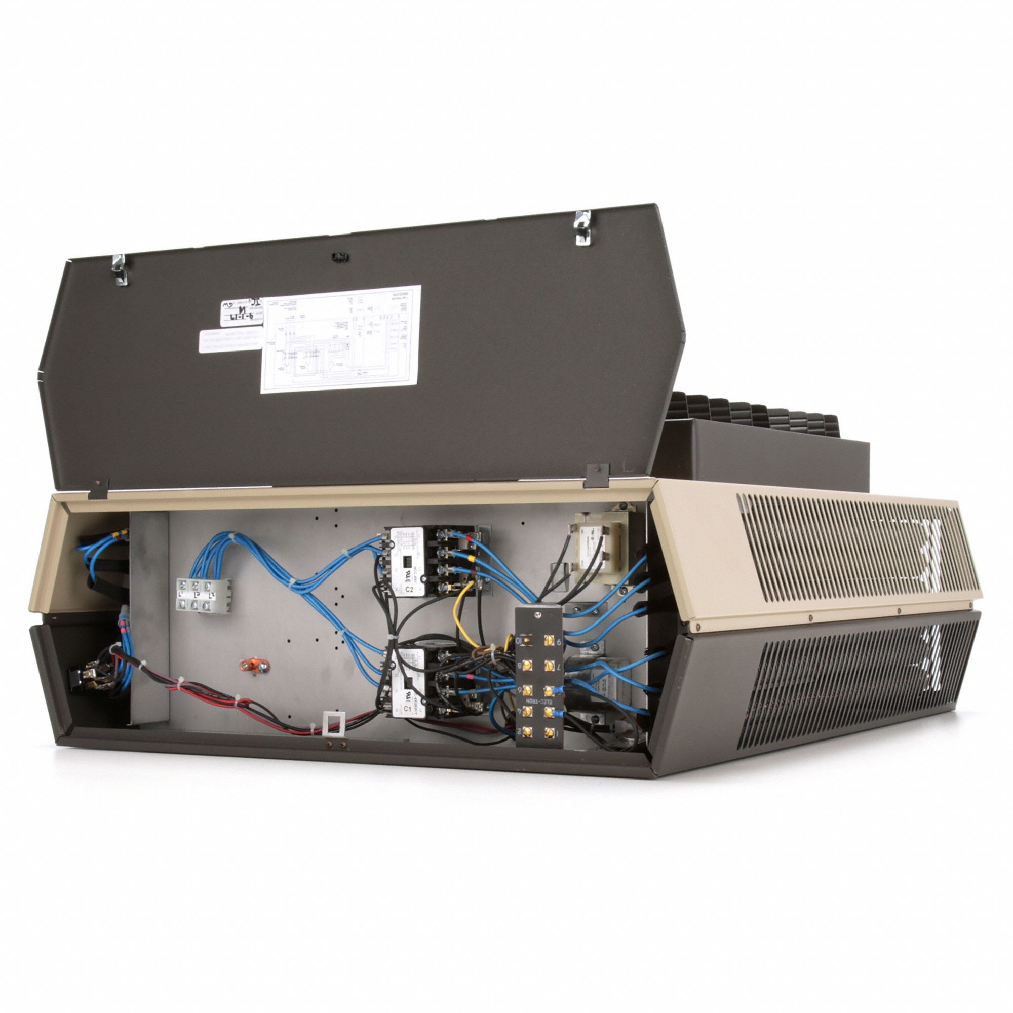 MARKEL PRODUCTS Fan Forced Electric Unit Heater: 480 V AC, 3-Phase, 34 ...