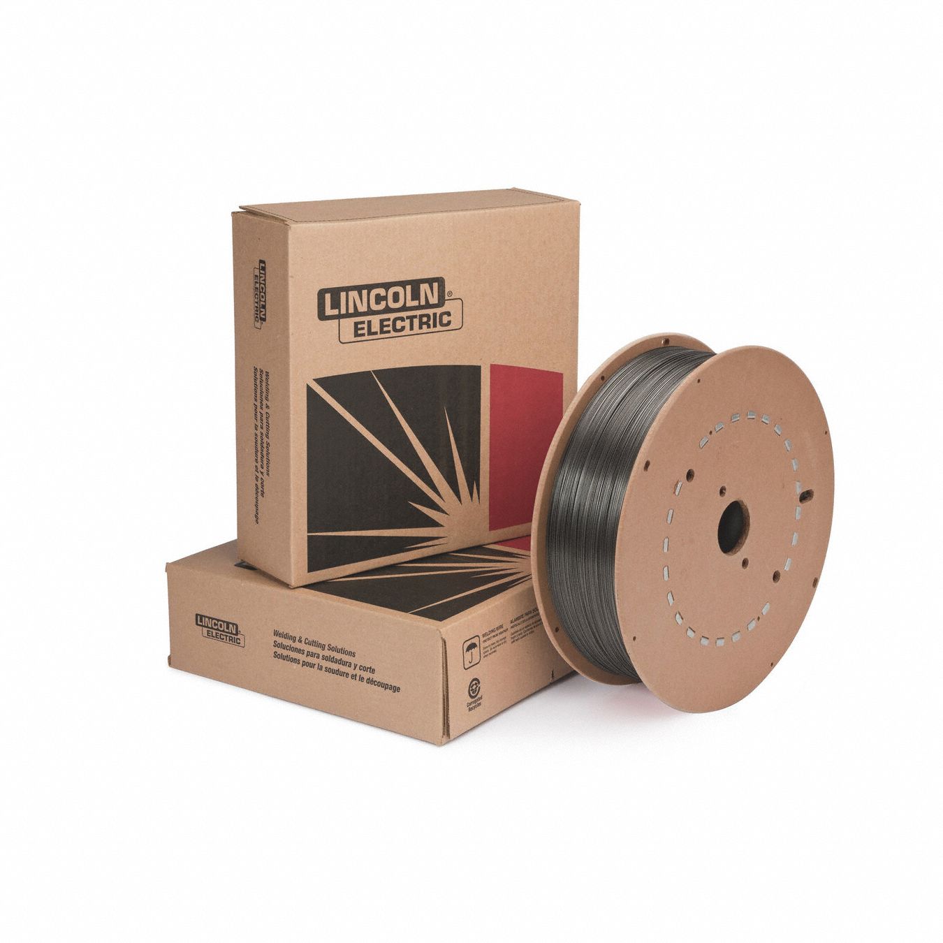 LINCOLN ELECTRIC, Carbon Steel, E70C-6M H4, Metal-Cored Welding Wire ...