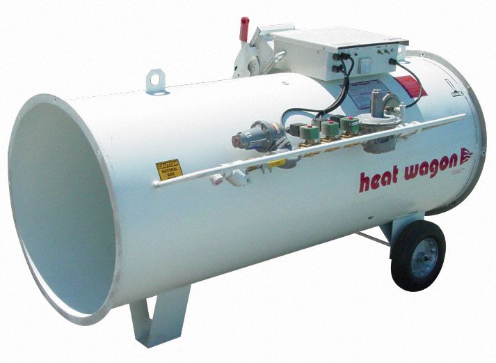 HEAT WAGON, 2,000,000 BtuH Heating Capacity Output, Natural Gas, Direct ...
