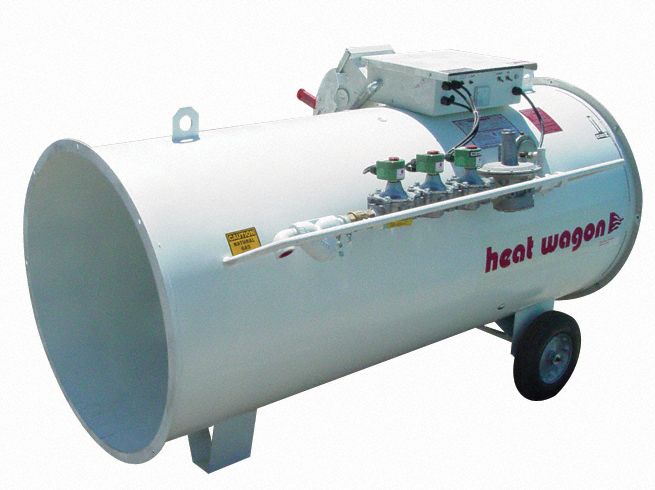 HEAT WAGON, 3,500,000 BtuH Heating Capacity Output, Natural Gas, Direct ...