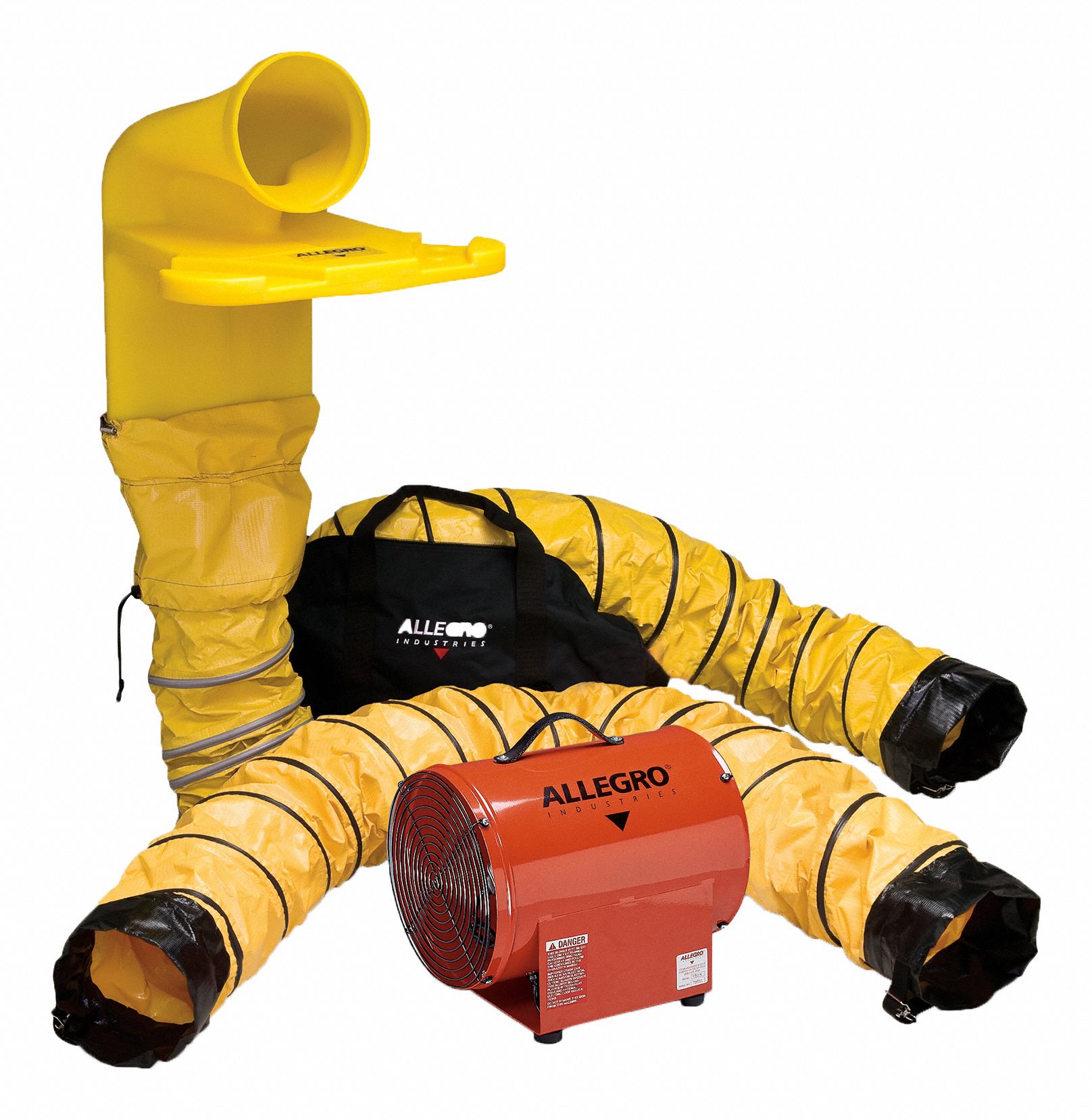 ALLEGRO, 120 V AC, 12 in Duct Dia, Confined Space Blower - 786ZG5|9520 ...