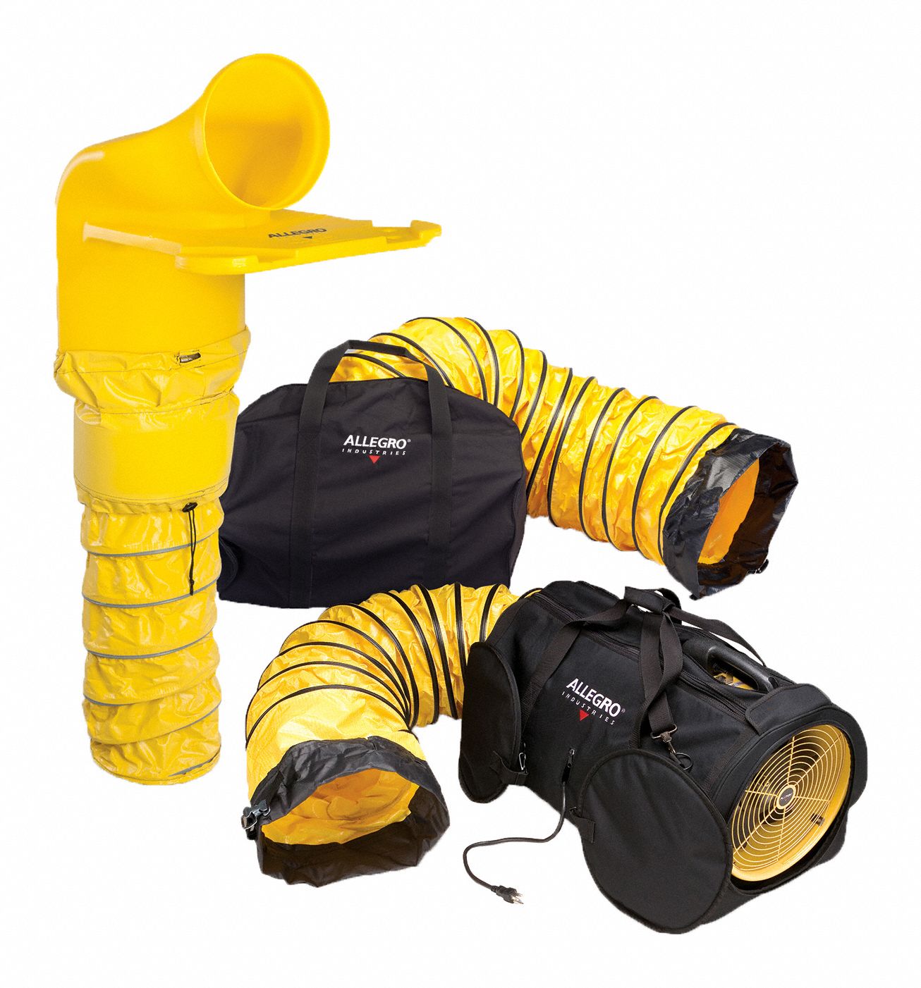 ALLEGRO, 120 V AC, 12 in Duct Dia, Confined Space Blower - 786ZH5|9520 ...