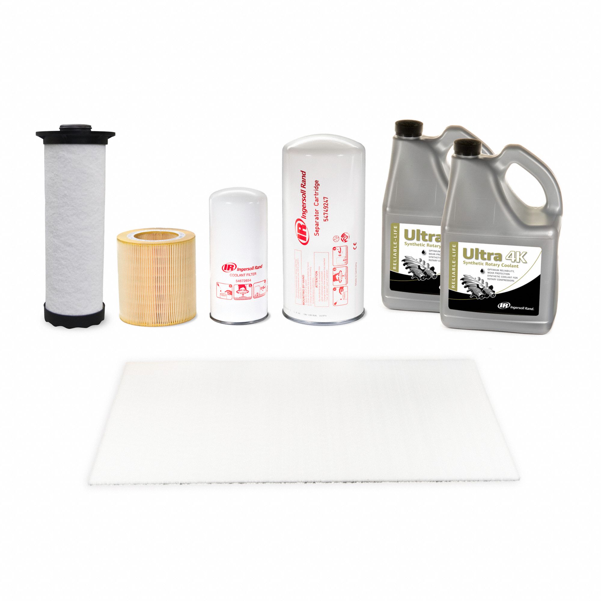 INGERSOLL RAND, Maint Kit, 47735470001, Start Up Kit for Compressor ...