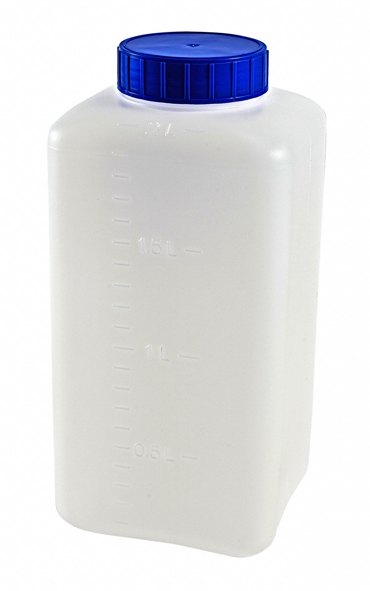 HDPE, 67.6 fl oz Capacity - oz, Graduated Rectangular Bottles - 787A36 ...