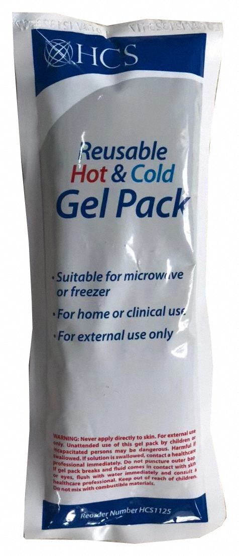 HCS, 10 in Temp Pack Lg, 4 in Temp Pack Wd, Heat/Cold Pack - 787AD0 ...