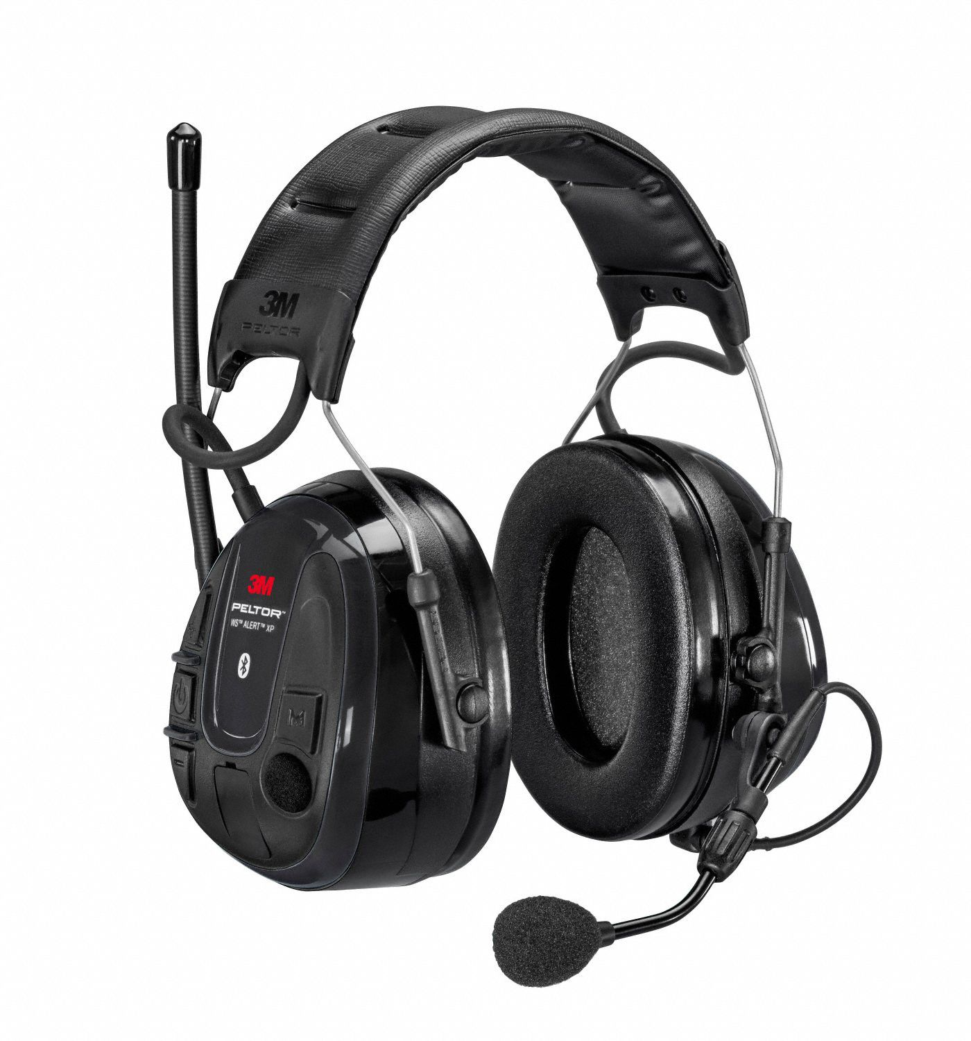 3M, Over-the-Head Earmuff, Active Noise-Suppressing, Headset - 787C42 ...