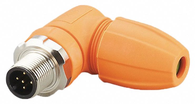 IFM, A Coded, 5 Pin, M12 Circular Connector - 787GE6|EVC817 - Grainger